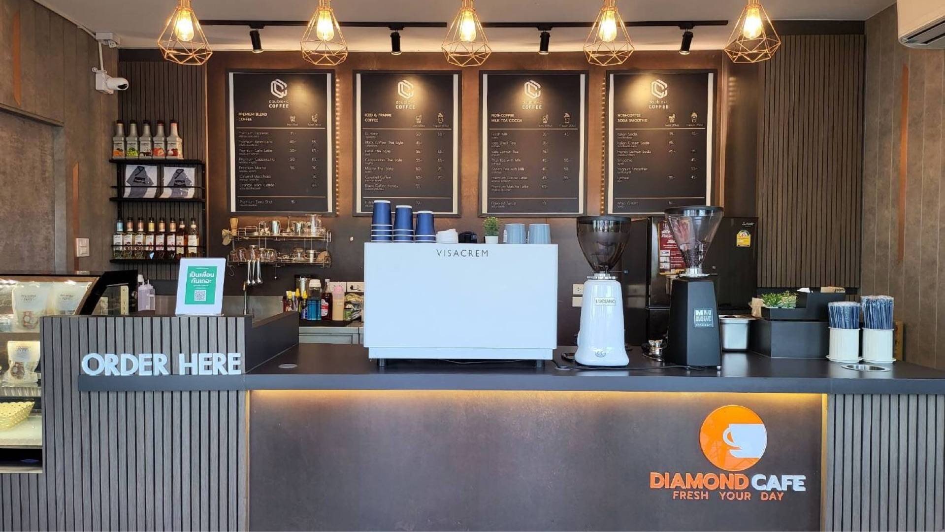 DOUBLE-C COFFEE AT DIAMOND CAFE - สั่งอาหารเดลิเวอรี | Wongnai x LINE MAN