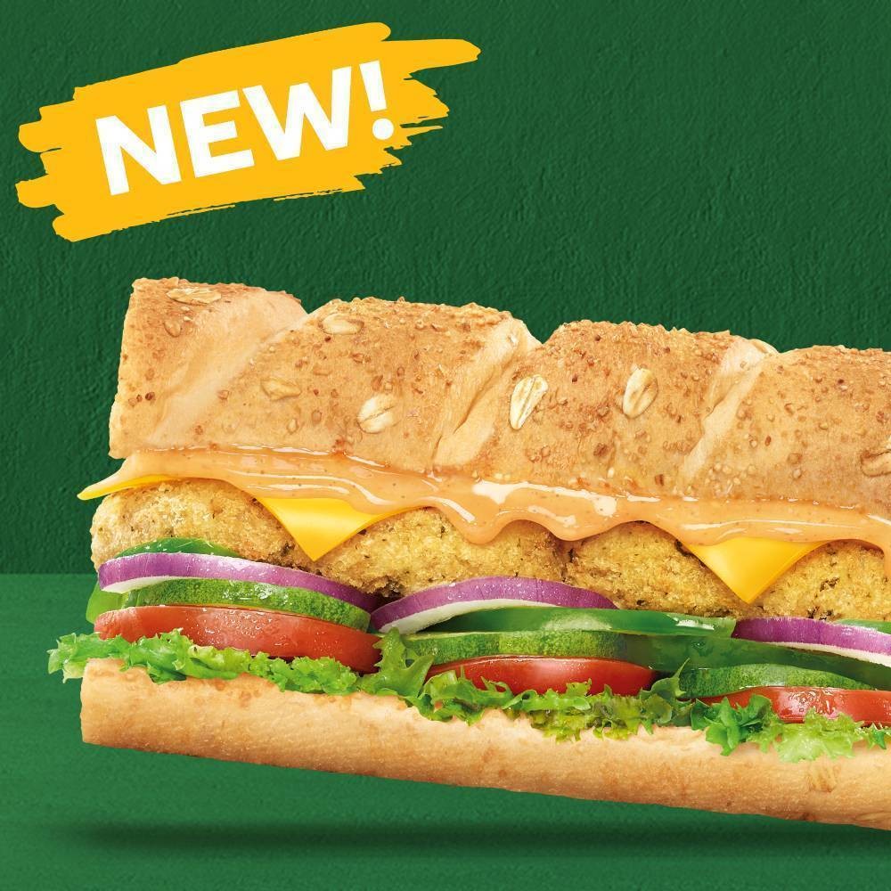 [6"/6 นิ้ว] Plant Based Garlic & Herb Patty ร้าน Subway พีที สุขุมวิท 71