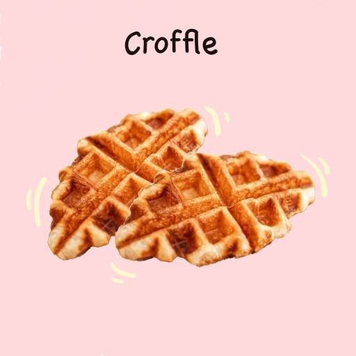 รีวิว ครอฟเฟิล (croffle) ม.มจพ.บางซื่อ เตาปูน