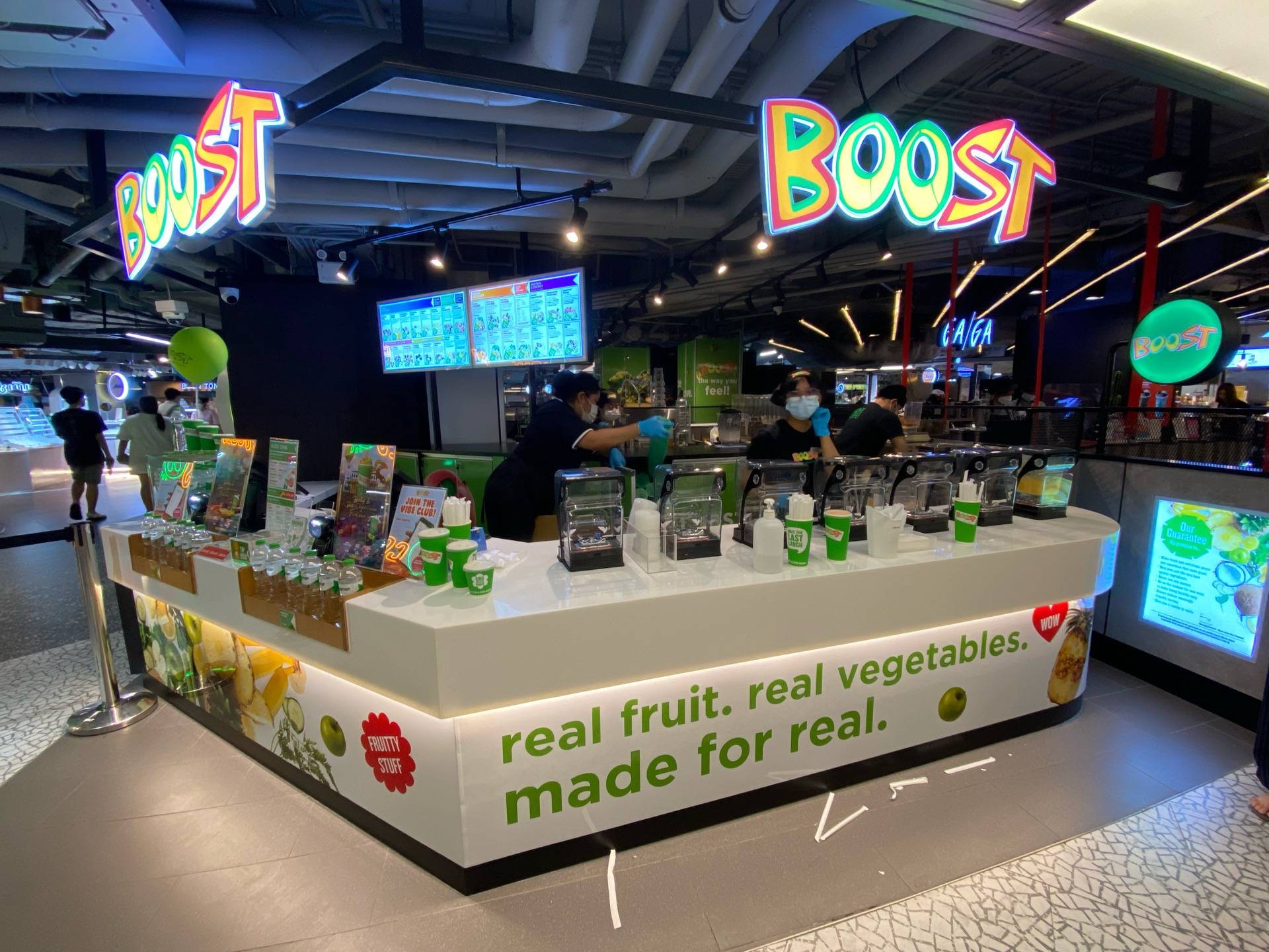 รีวิว Boost Juice Bars Central Ladprao - Costly fresh squeezed juice ...