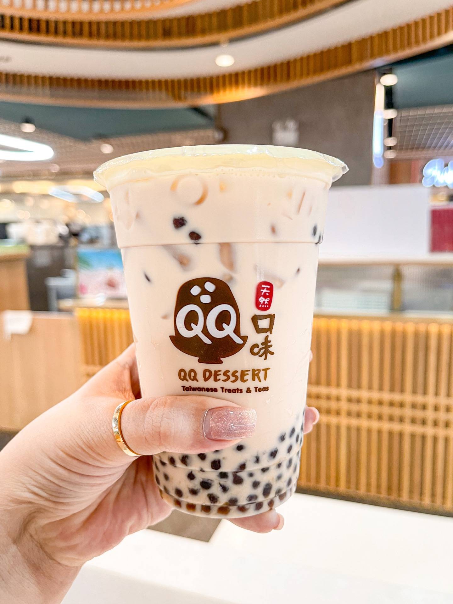 รีวิว QQ Dessert เซ็นทรัลเวิลด์ - ลองชิมชานมไข่มุกมินิ😋