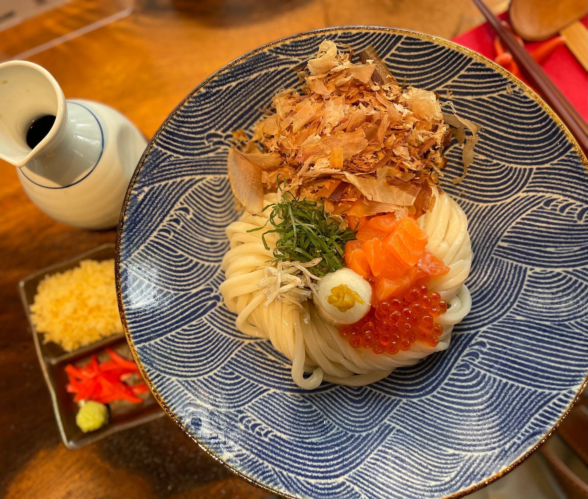 Hiyashi Ikura ร้าน Tsuru Udon ทองหล่อ - Wongnai