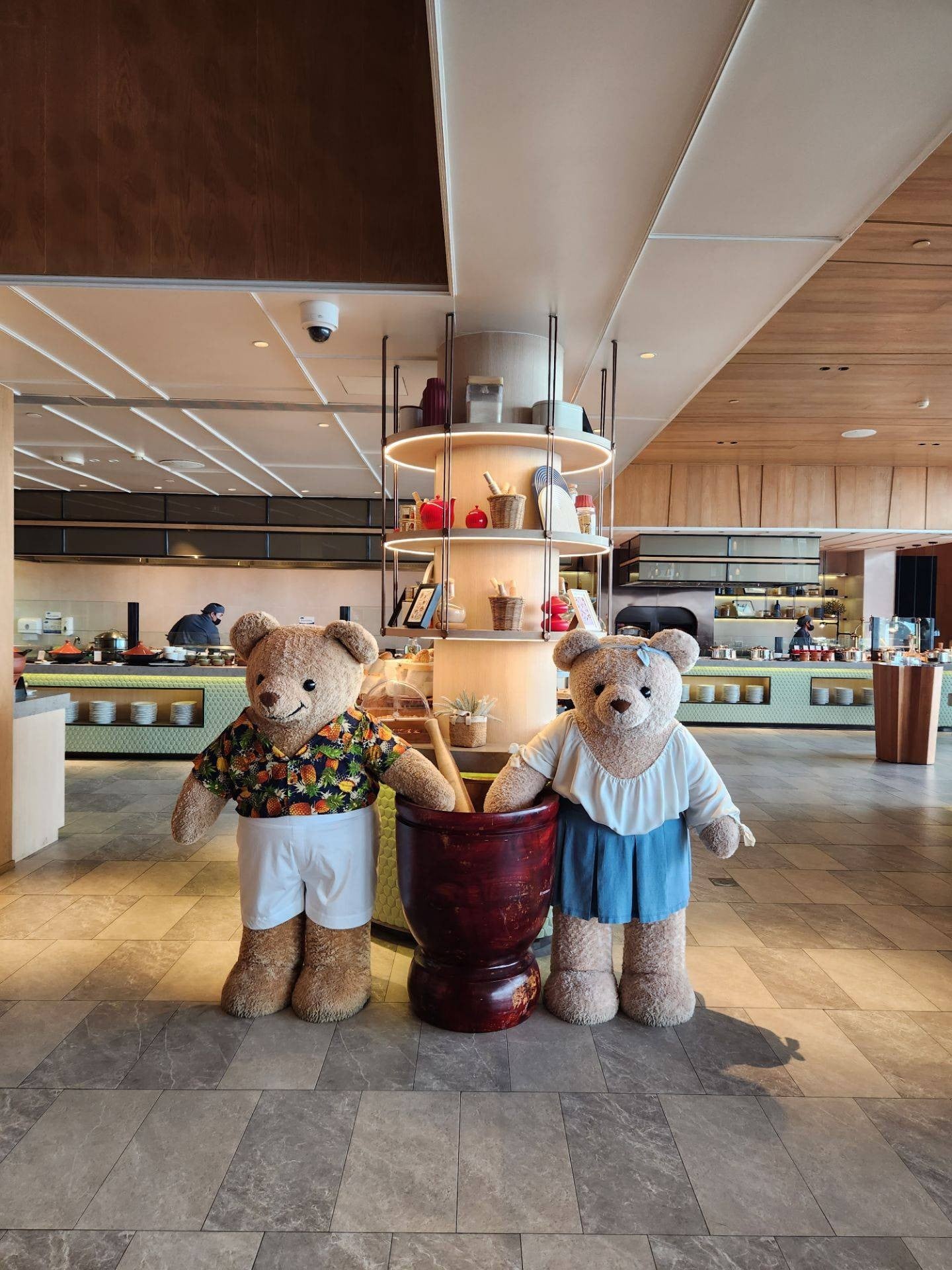 รีวิว Edge, Hilton Pattaya Hilton Pattaya Hotel - บุฟเฟต์อาหารกลางวัน ...