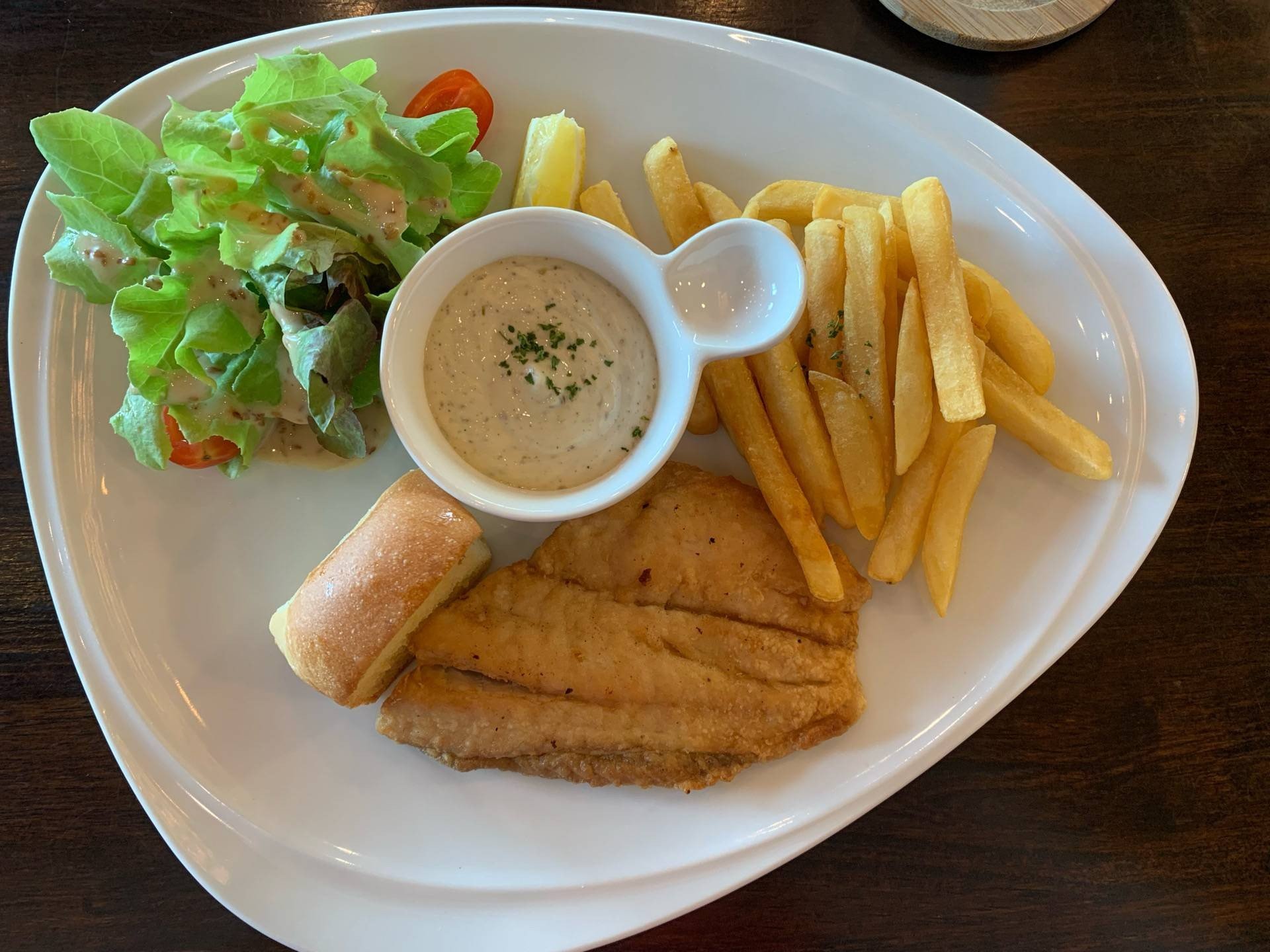 Fish&Chips ร้าน Humble Steakhouse and Bistro ระยอง