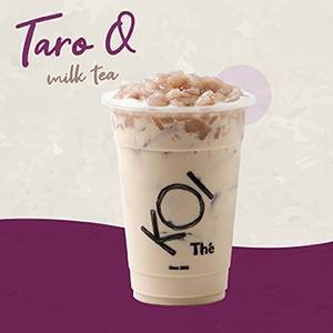Taro Q Milk Tea • Taro Q Milk Tea (S) ร้าน KOI Thé Siam Square One
