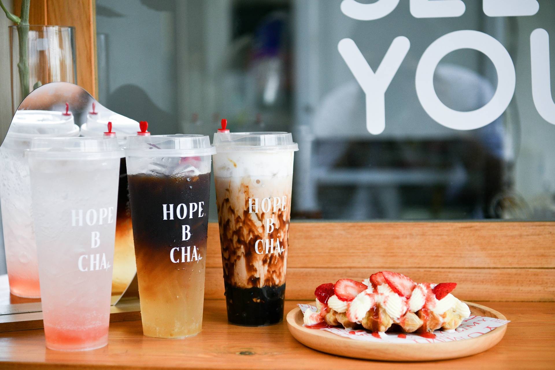 ร้าน Hope B Cha Cafe สาขา1 | รีวิวร้านอาหาร