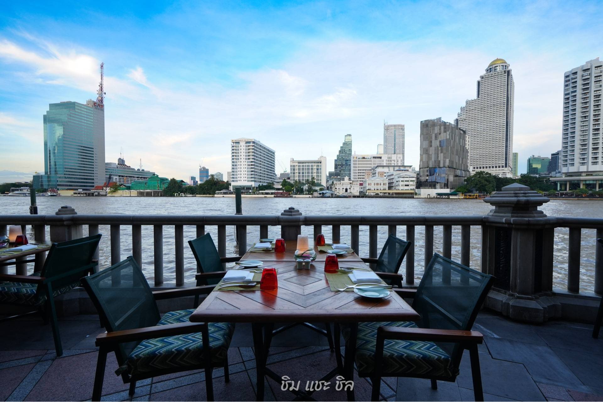 รูป River Cafe & Terrace The Peninsula Bangkok - Wongnai