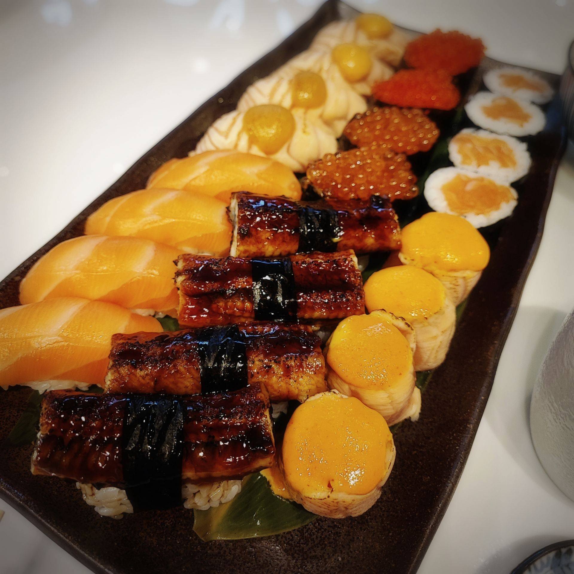 Nobu Sushi Party set ร้าน Sushi Hiro สามย่านมิตรทาวน์