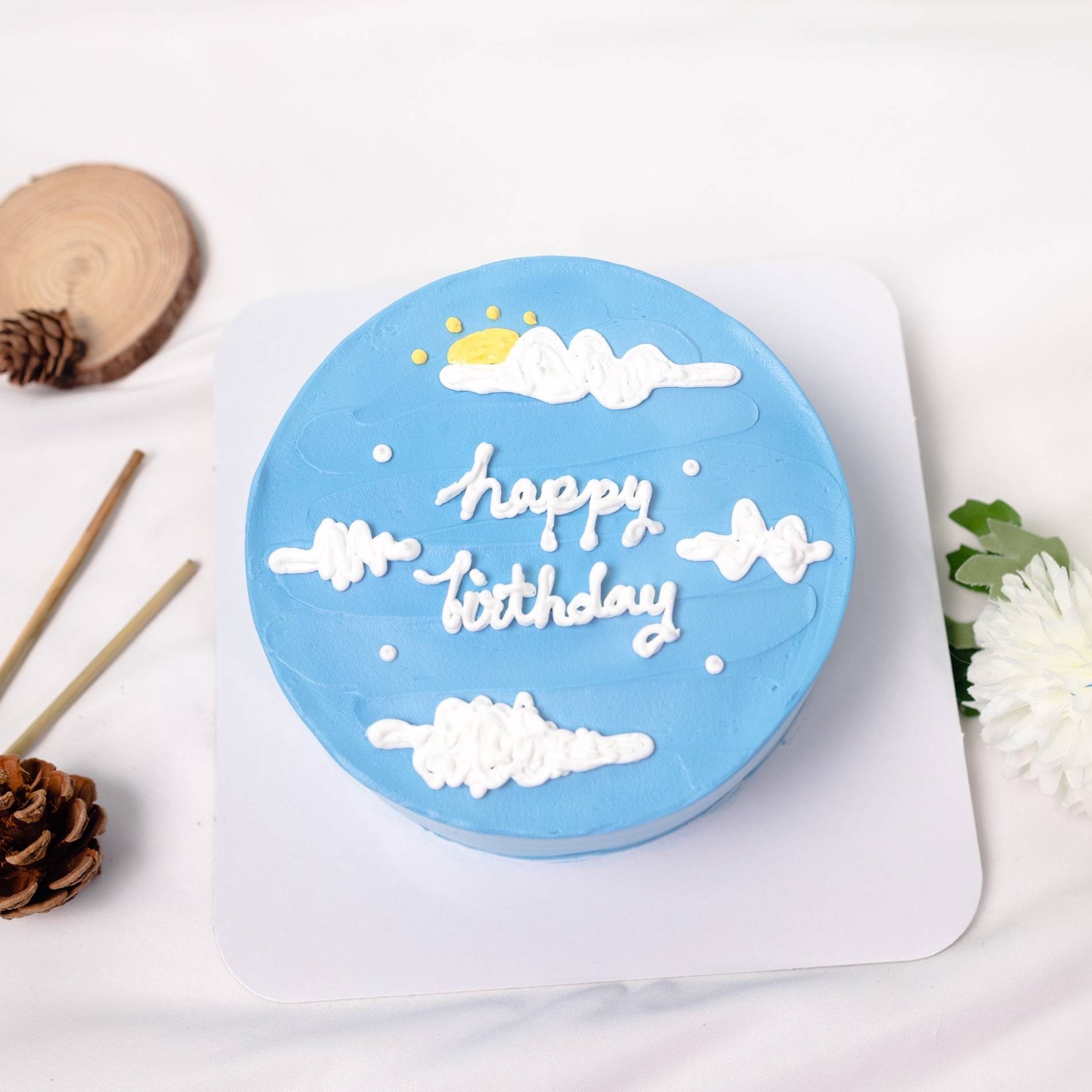 รีวิว เค้กวันเกิด Skycake Minimal สาขาปทุม-สายใน /เค้กมินิมอล/เค้กวันเกิดมินิมอล