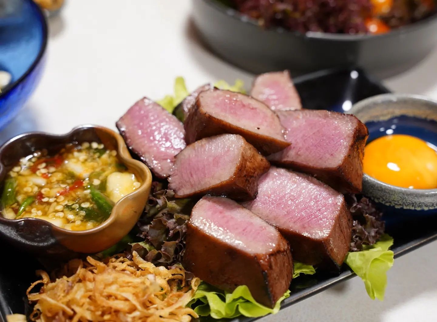 ลิ้นวัวย่าง ร้าน มหาสาร-mahasan