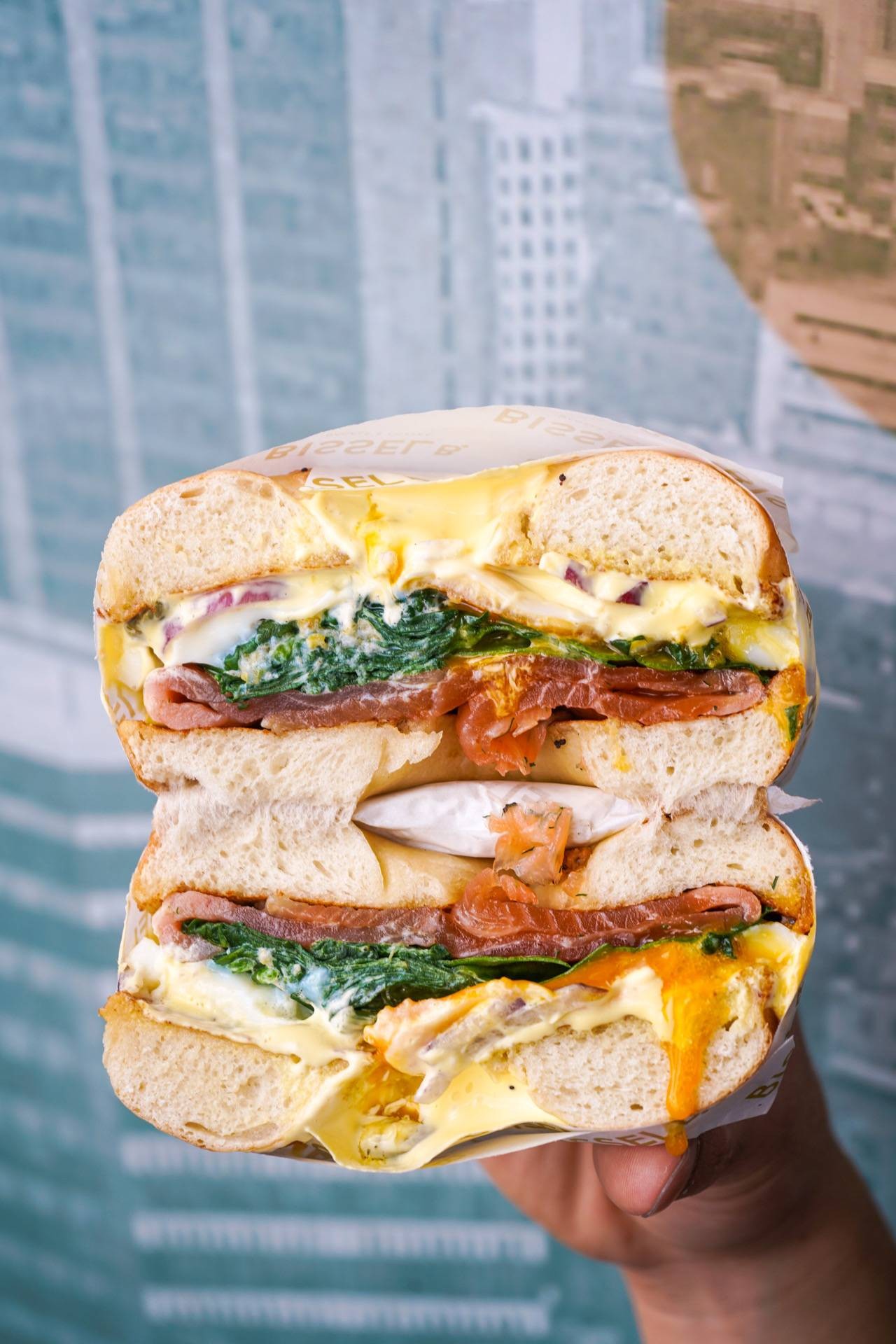 รีวิว Bissel B. Bagels Richmond - Weekend special 🍳🐟 Benedict Avenue!