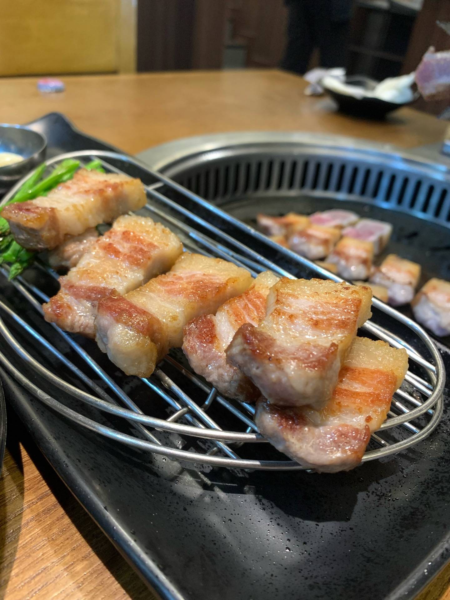 หมูสามชั้น ร้าน Sookdal Premium Korean BBQ Thailand