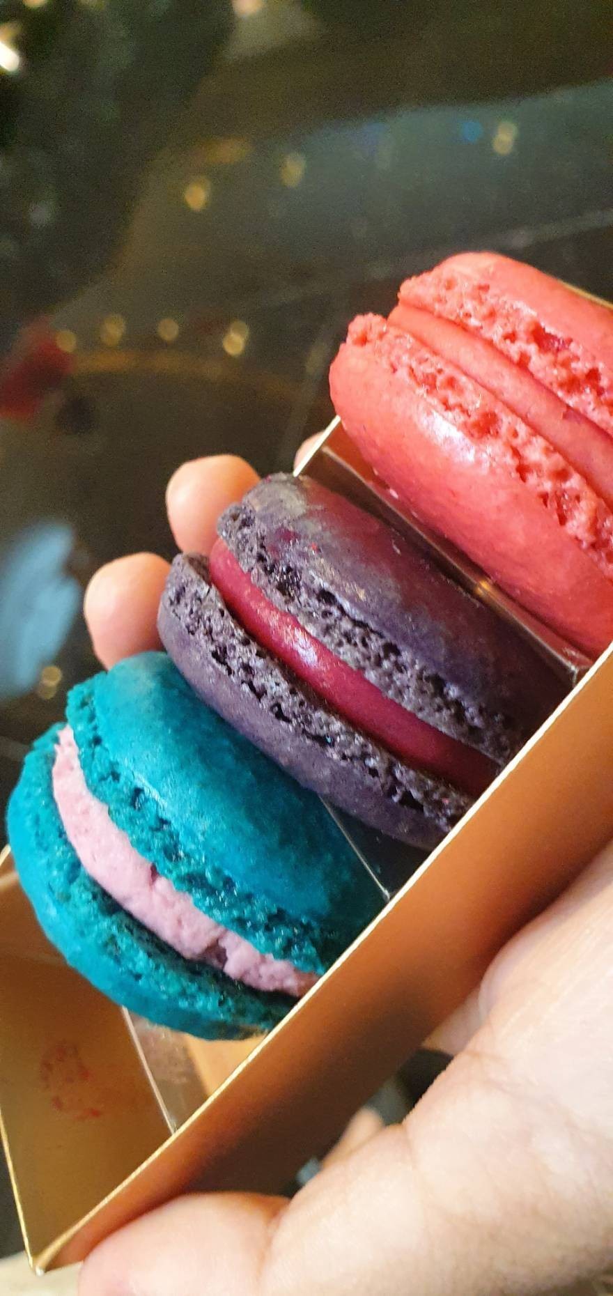 รีวิว Coffee Beans by Dao ไอคอนสยาม - Macaron happy birthday my daughter