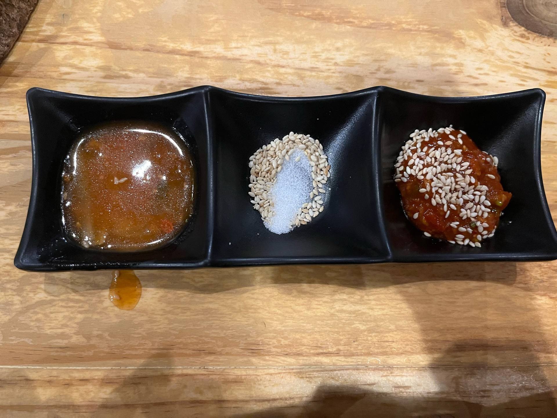 น้ำจิ้ม ร้าน Sam Gyup Sal BBQ สาขาห้วยขวาง