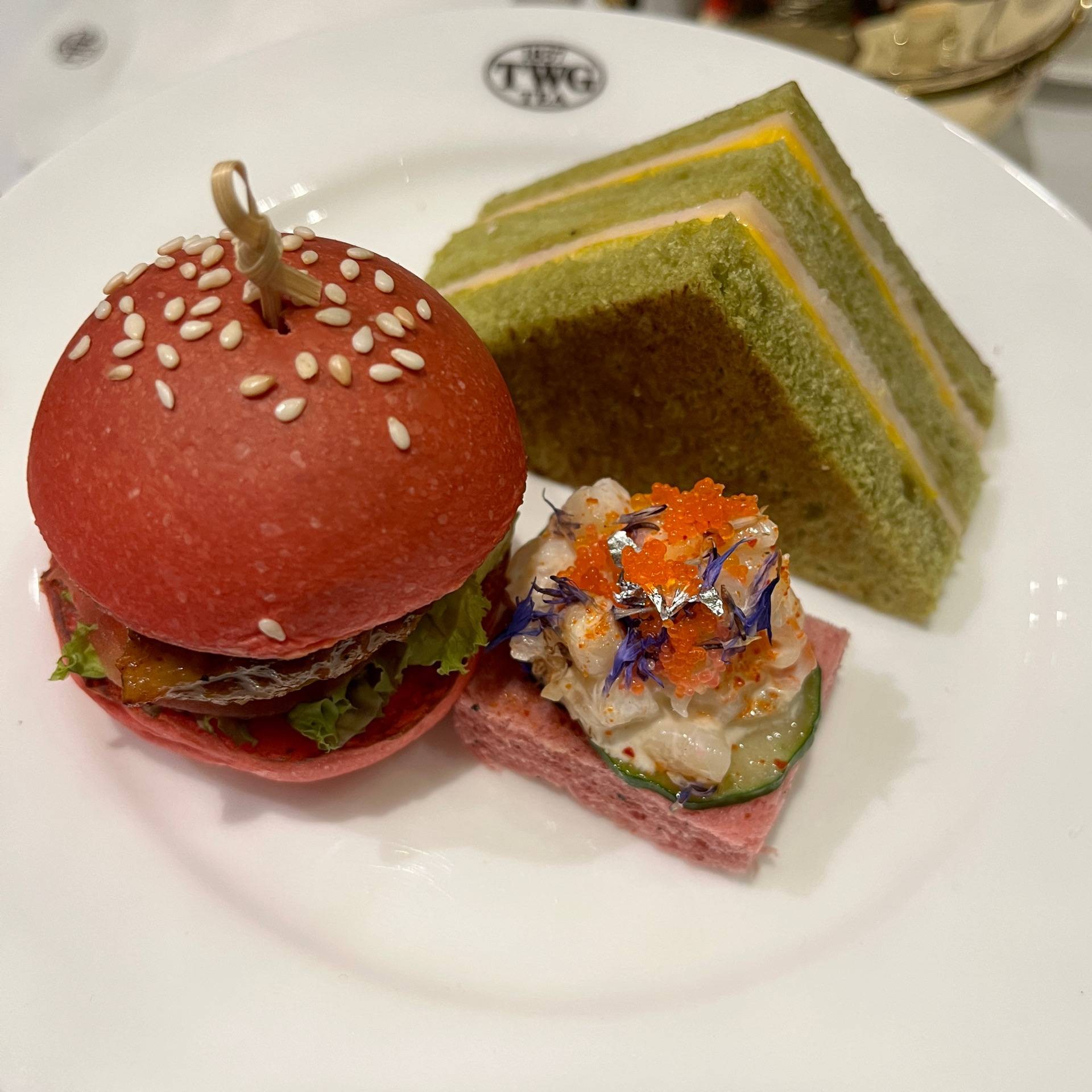 Afternoon Tea Set ร้าน TWG Tea Salon & Boutique Siam Paragon ชั้น G