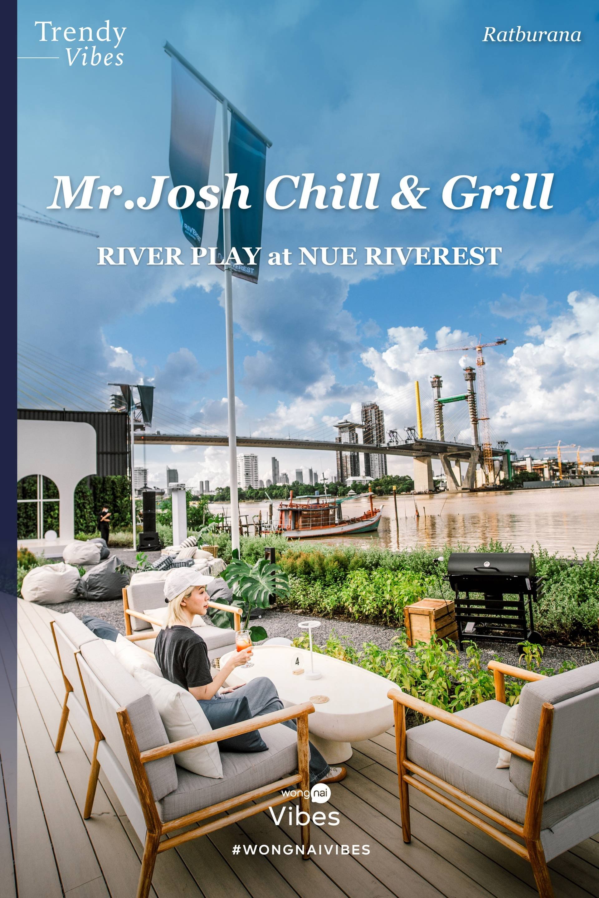 รีวิว Mr.Josh Chill & Grill - เปิดประสบการณ์ปิ้งย่างบาร์บีคิวริมแม่น้ำ ...
