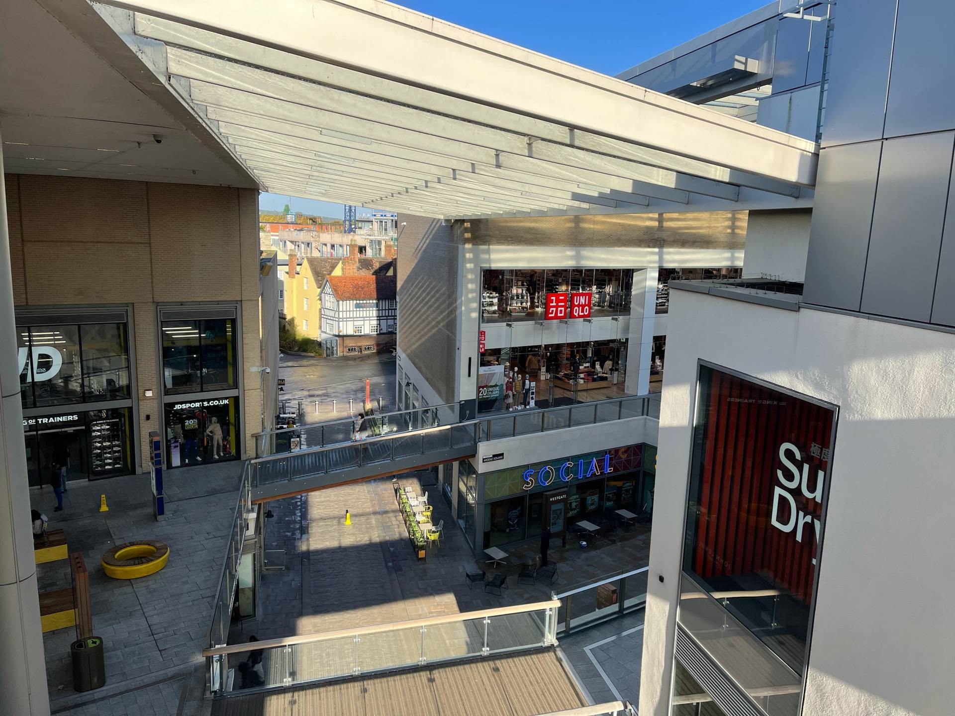 รีวิว Westgate Oxford - Shopping mall ที่น่าจะใหญ่ที่สุดในเมือง Oxford ...