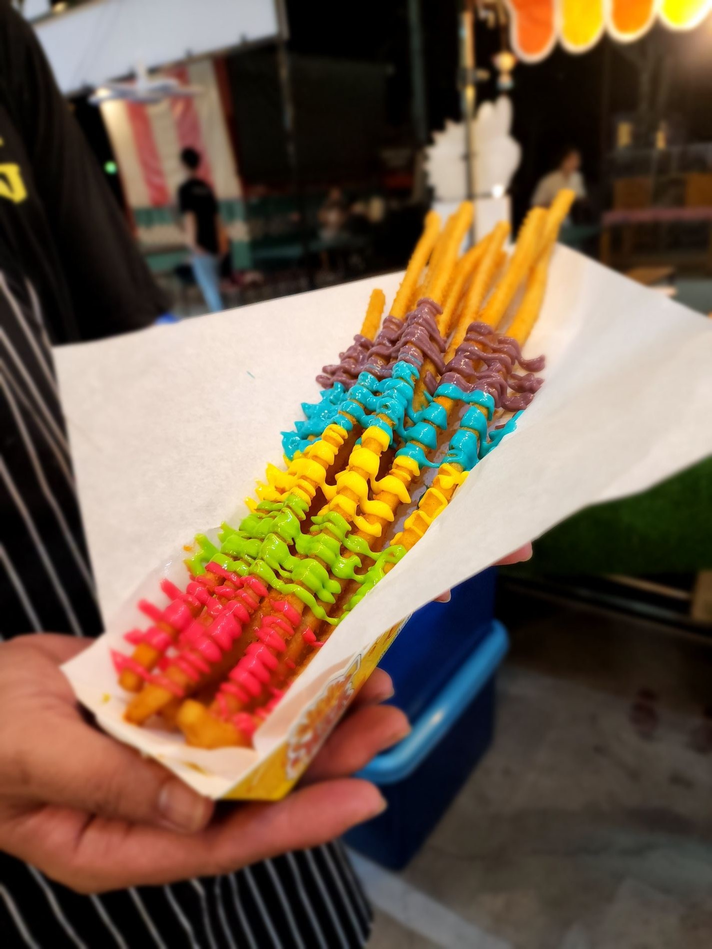 ร้าน Stick fries เฟรนฟรายยาวสไตล์ญี่ปุ่น สาขาตลาดโอโซนวัน ดอนเมือง ...