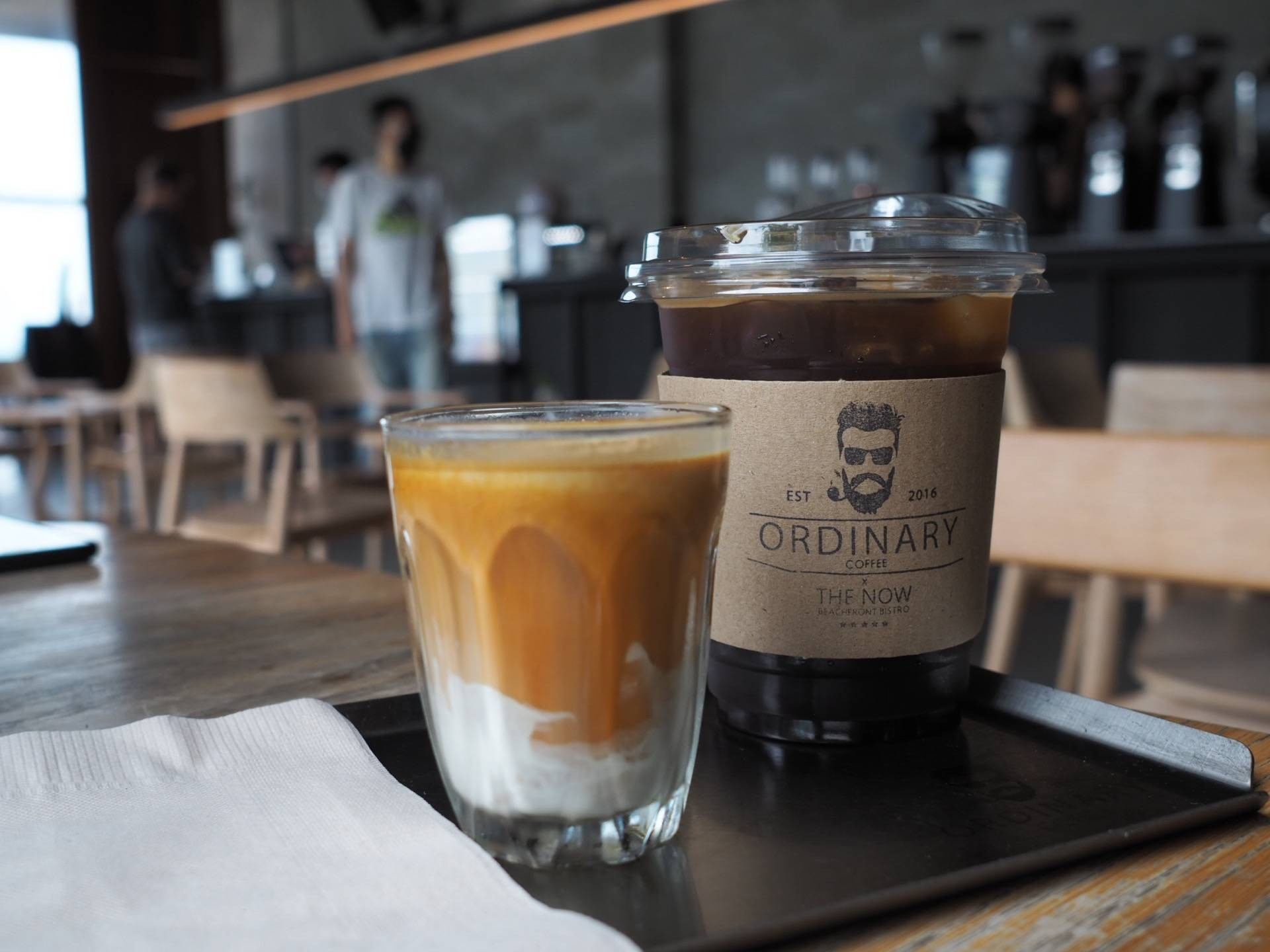 รีวิว Ordinary Coffee X The Now - กาแฟดี บรรยากาศดี ตรงข้ามเป็นวิวทะเล ...