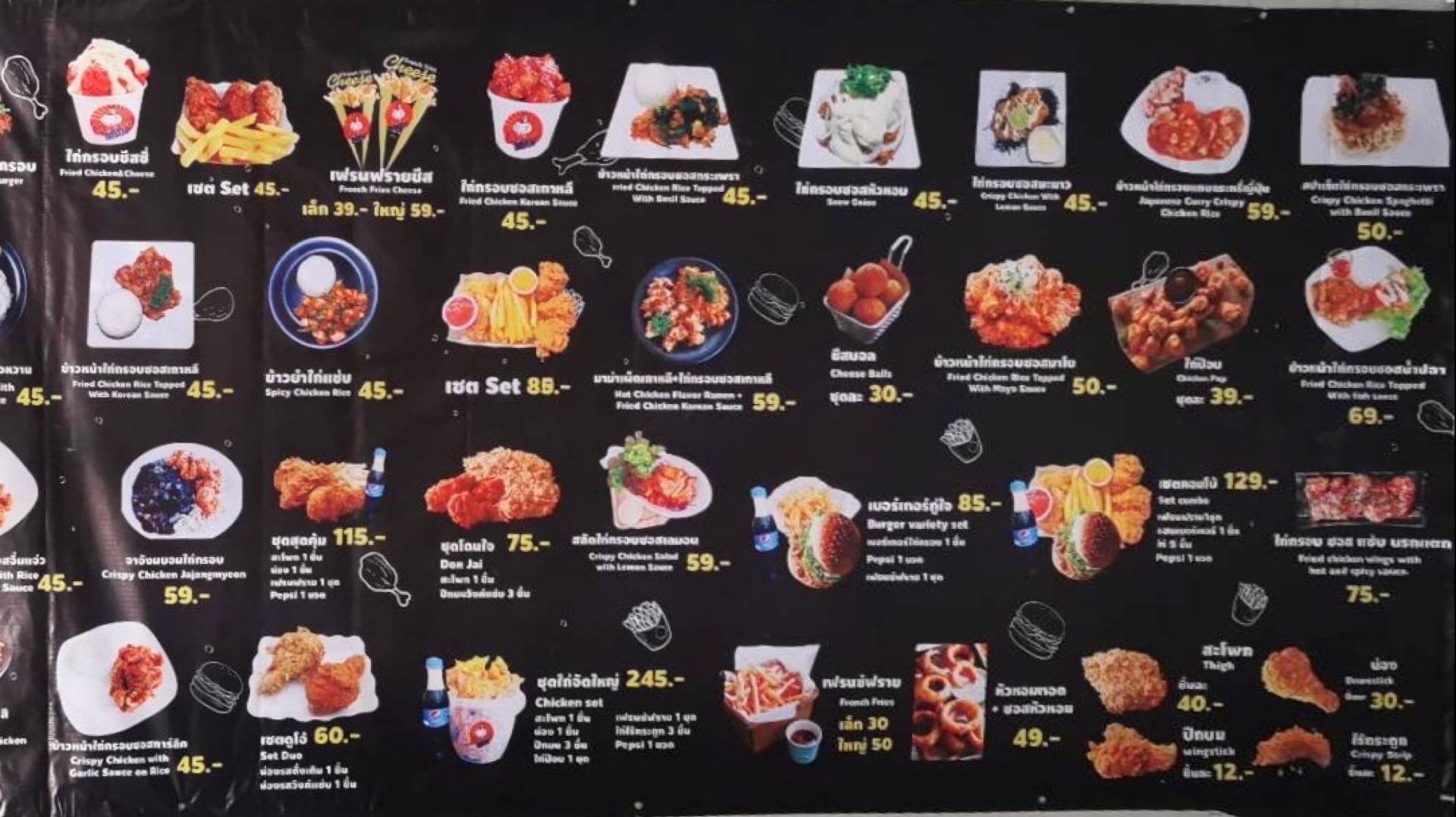 ร้าน Chicken Man สาขาสันทราย | รีวิวร้านอาหาร
