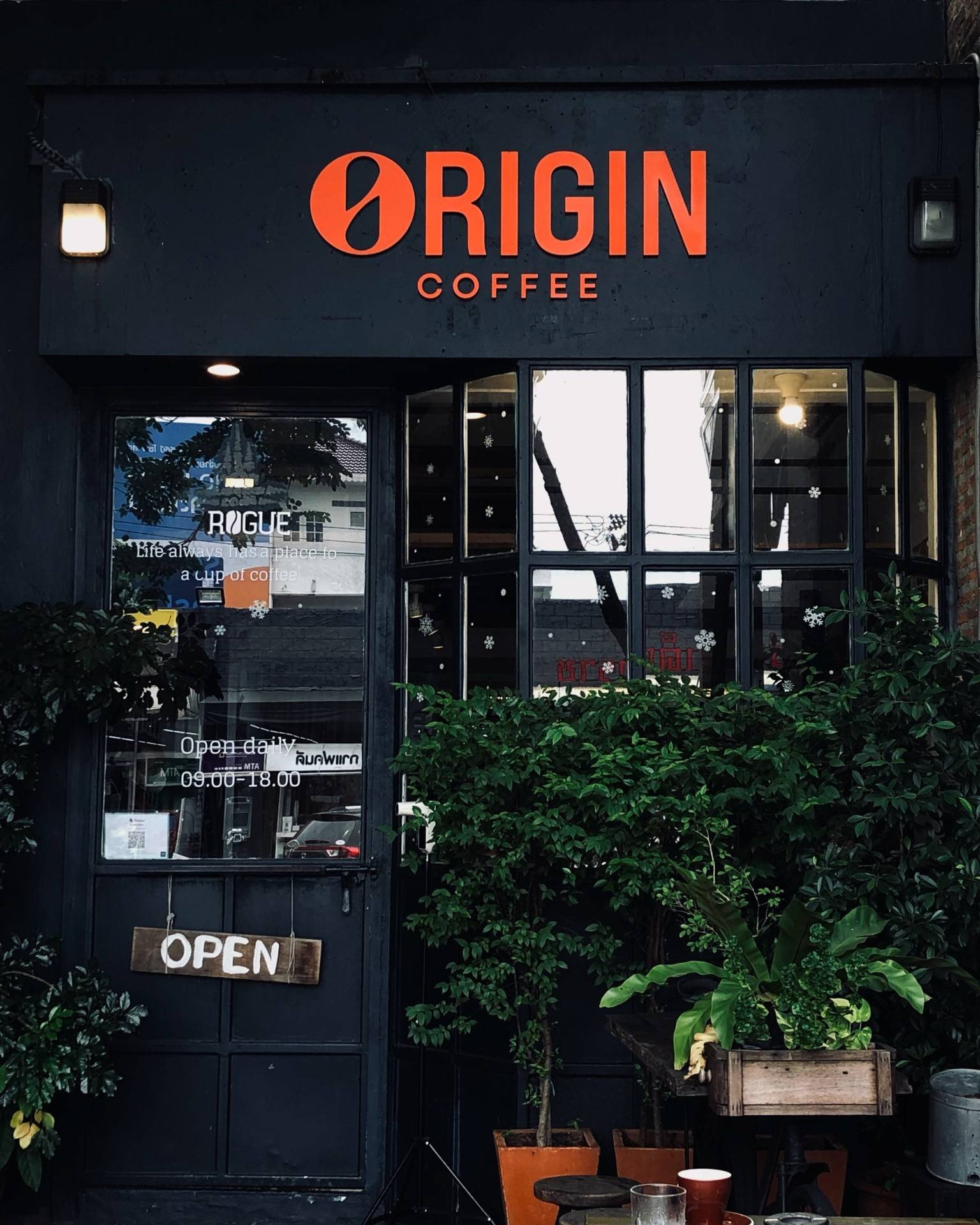 รีวิว Origin Coffee - ร้านน่ารักมากเลยค่ะ กาแฟดีมาก กาแฟของไทย บรรยากาศ ...