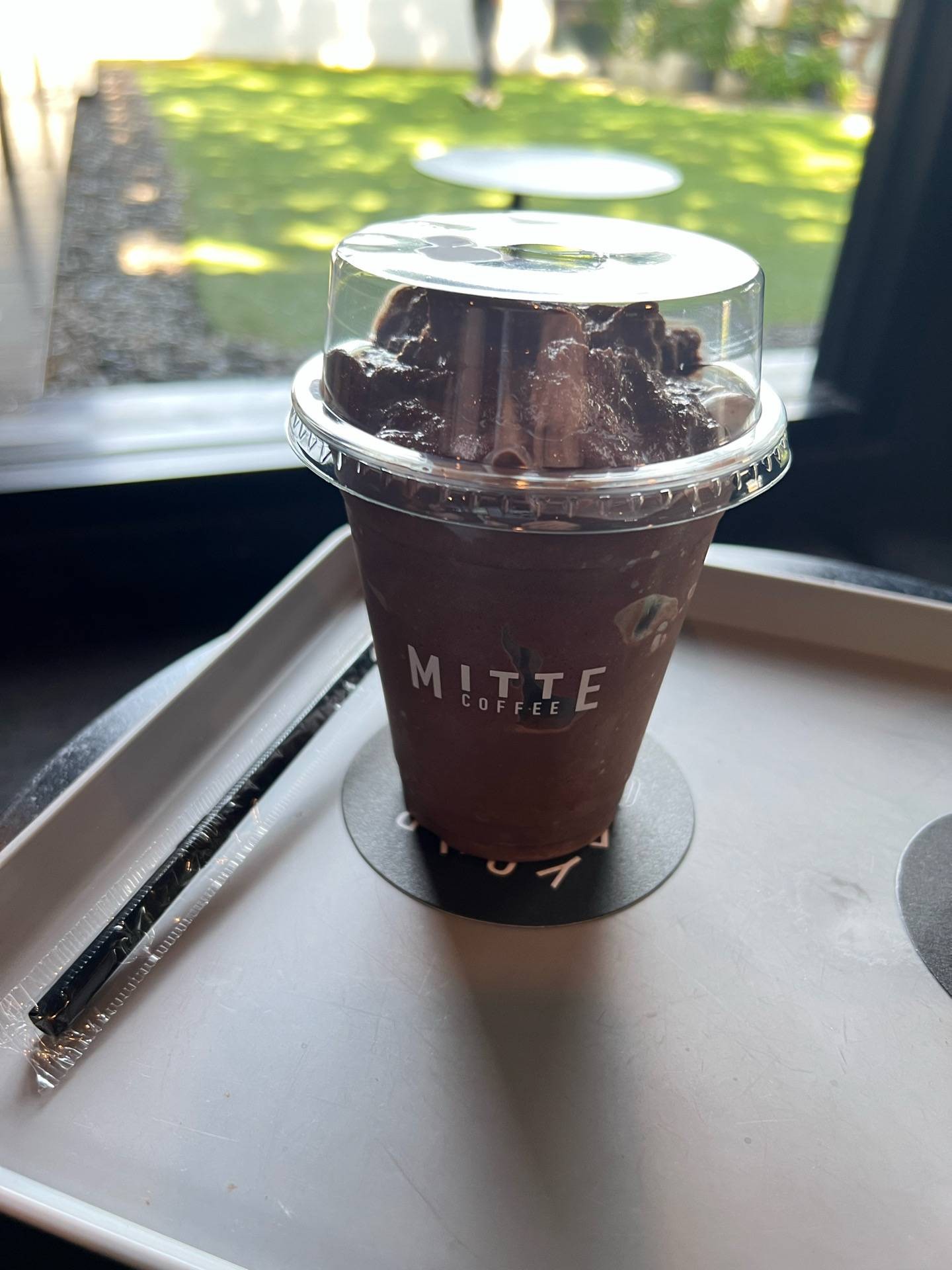 Chocolate frappe ร้าน Mitte Coffee Roastery ซอยแจ้งวัฒนะ 43/1 - Wongnai