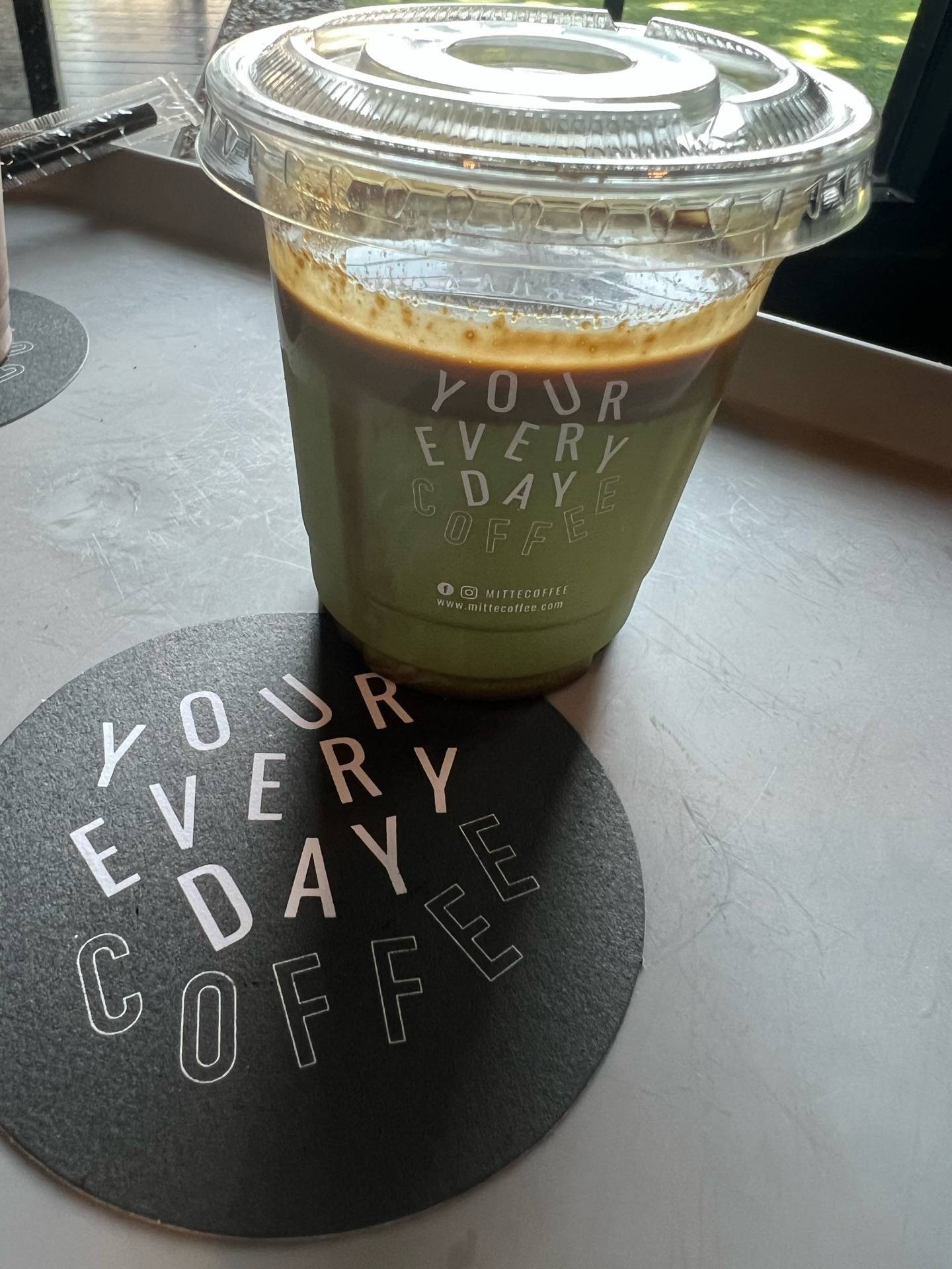 Matcha Dirty ร้าน Mitte Coffee Roastery ซอยแจ้งวัฒนะ 43/1 - Wongnai