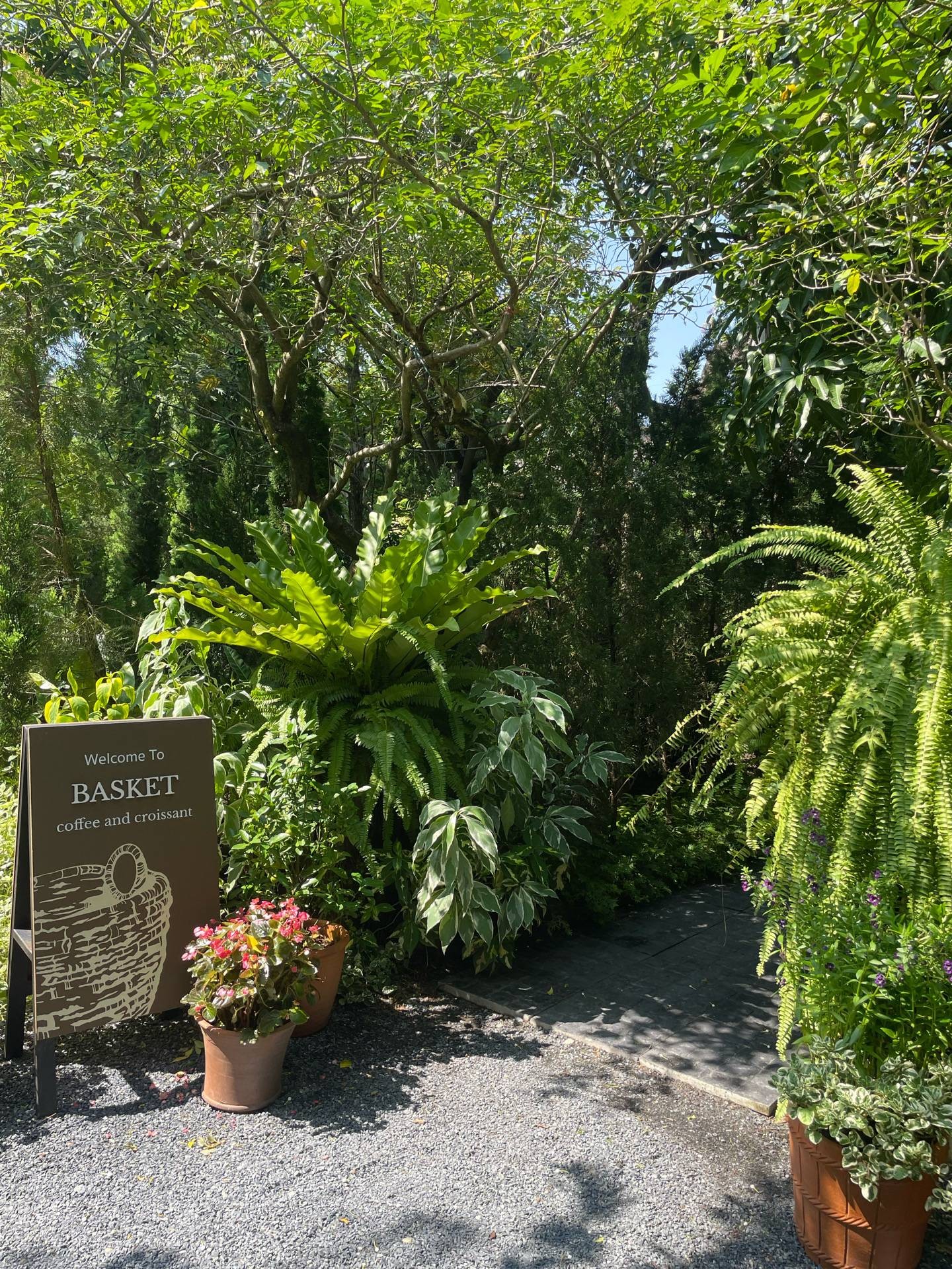 รูป BASKET - coffee and croissant BASKET - Coffee and croissant