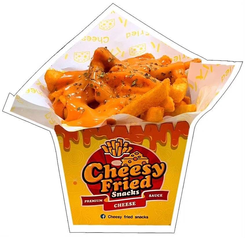 รูป Cheesy Fried Snacks ชีสซี่ฟรายส์ สแน็ค - แก้วอินทร์มาร์เก็ต แก้วอินทร์มาร์เก็ต1