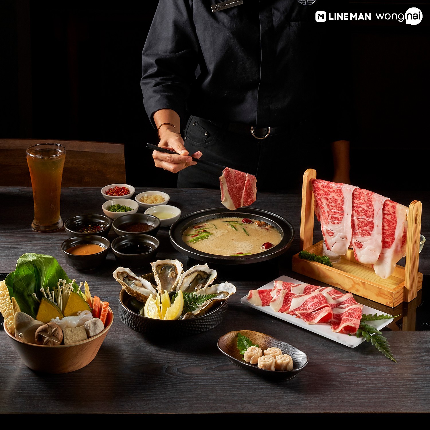 ดีลส่วนลดพิเศษร้าน HANJI จัดหนัก! ชุดชาบูหม้อไฟไต้หวัน เนื้อพรีเมียม ...