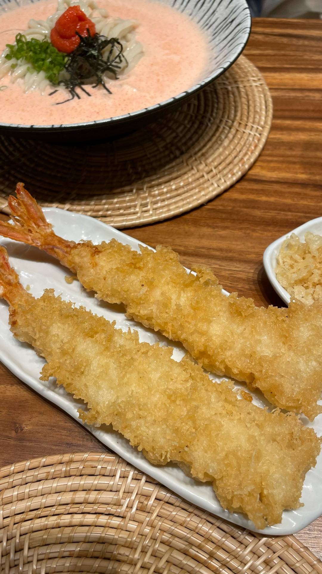 Tempura ร้าน Tsuru Udon Central World - Wongnai