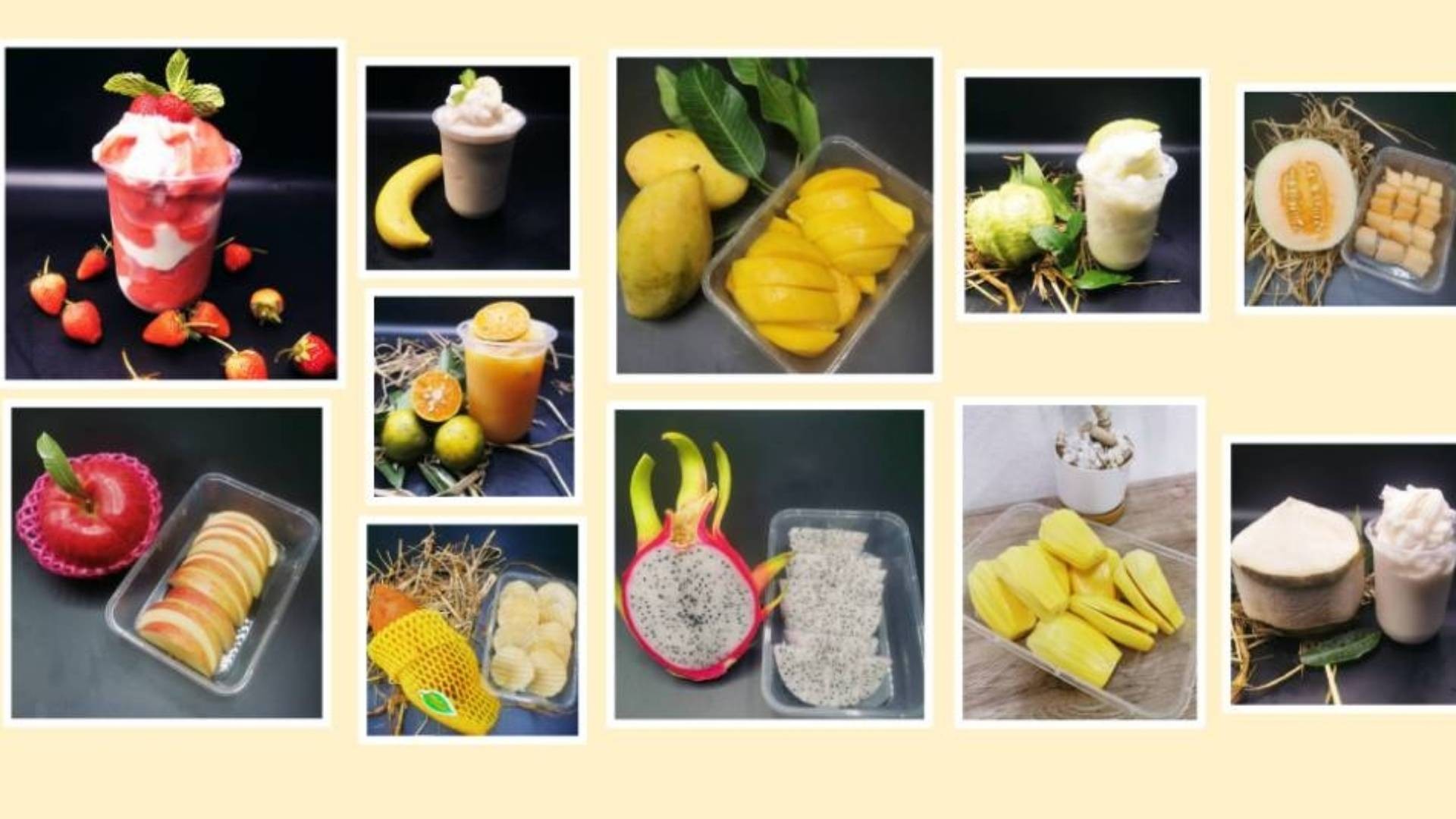 Focus Juice smoothie(น้ำปั่นผลไม้&ผลไม้ปอกพร้อมทาน)&(ลูกชิ้นทอด)โชคชัย4 ...
