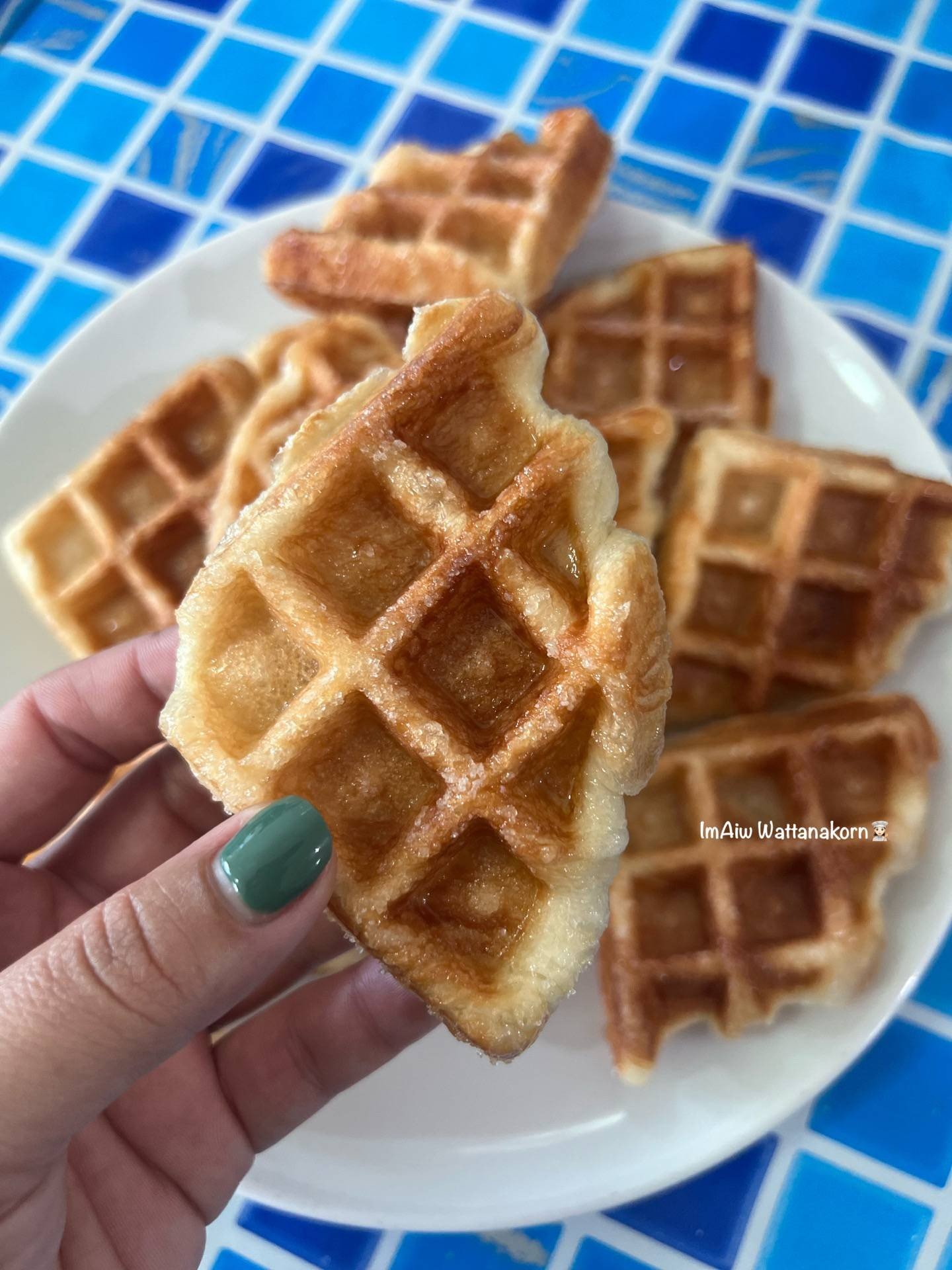 สูตร “Croffle ครอฟเฟิล” พร้อมวิธีทำโดย ImAiw Wattanakorn