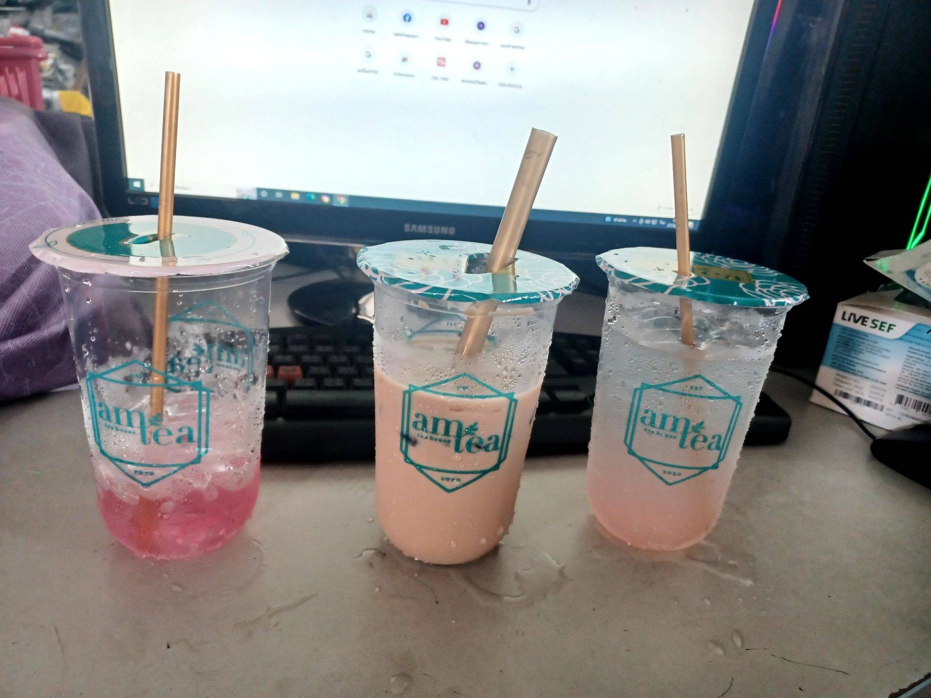 รีวิว Am tea Am Tea สาขาศูนย์เยาวชนบางแค (เรืองสอน) - 10 คะแนน เต็ม ค่ะ