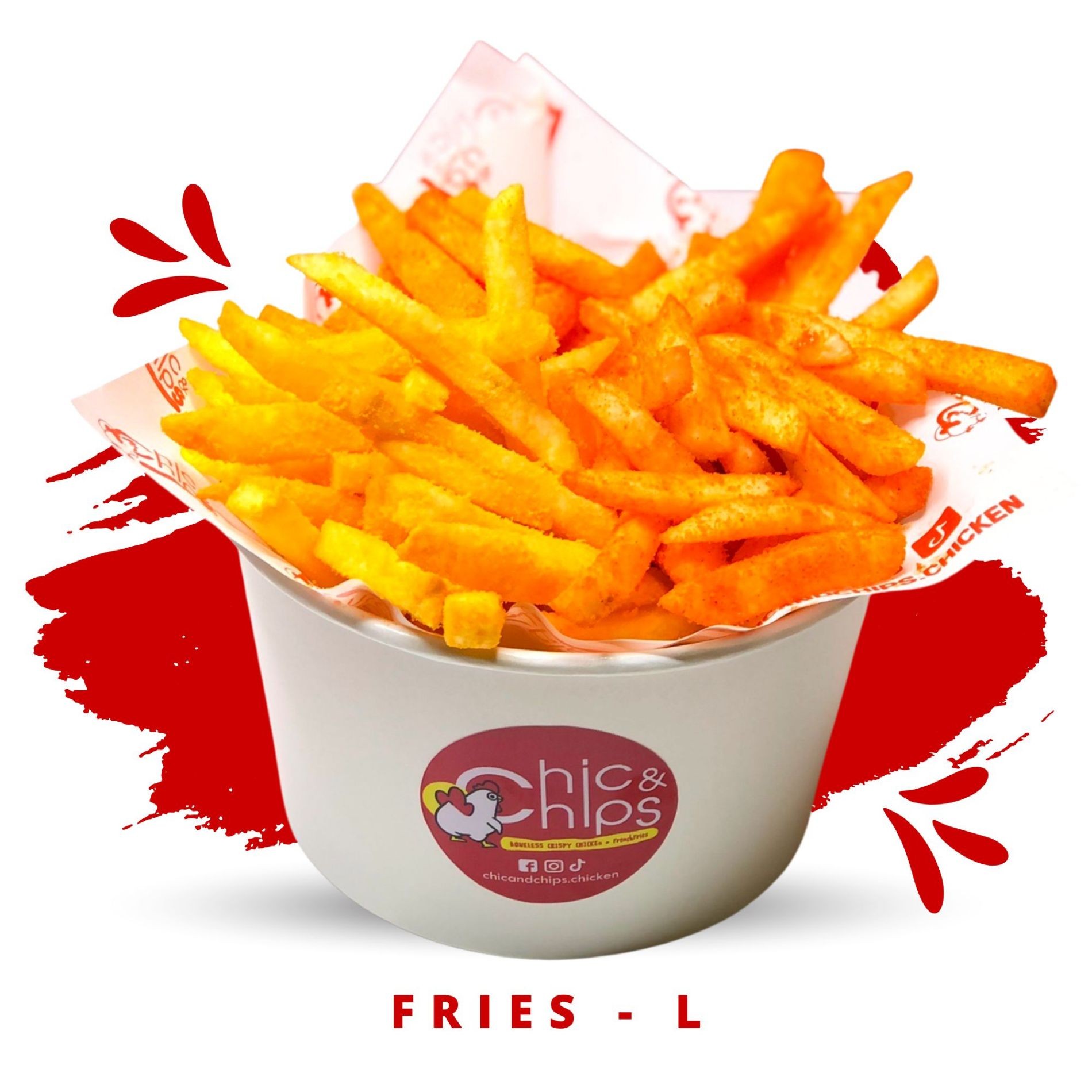 รูป CHIC AND CHIPS ไก่ทอด เฟรนช์ฟรายส์ - The Street รัชดา