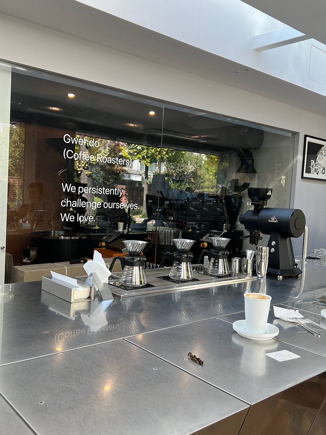 รีวิว Gwehdo (coffee roasters) - ร้านกาแฟน่ารักๆแถวเมียงดง