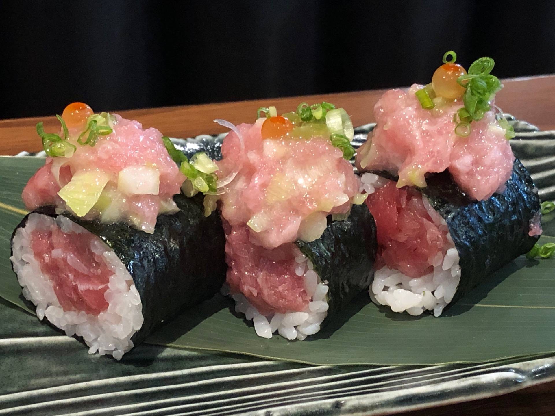 Negitoro Maki ร้าน Kabocha Sushi Home pro พระราม3