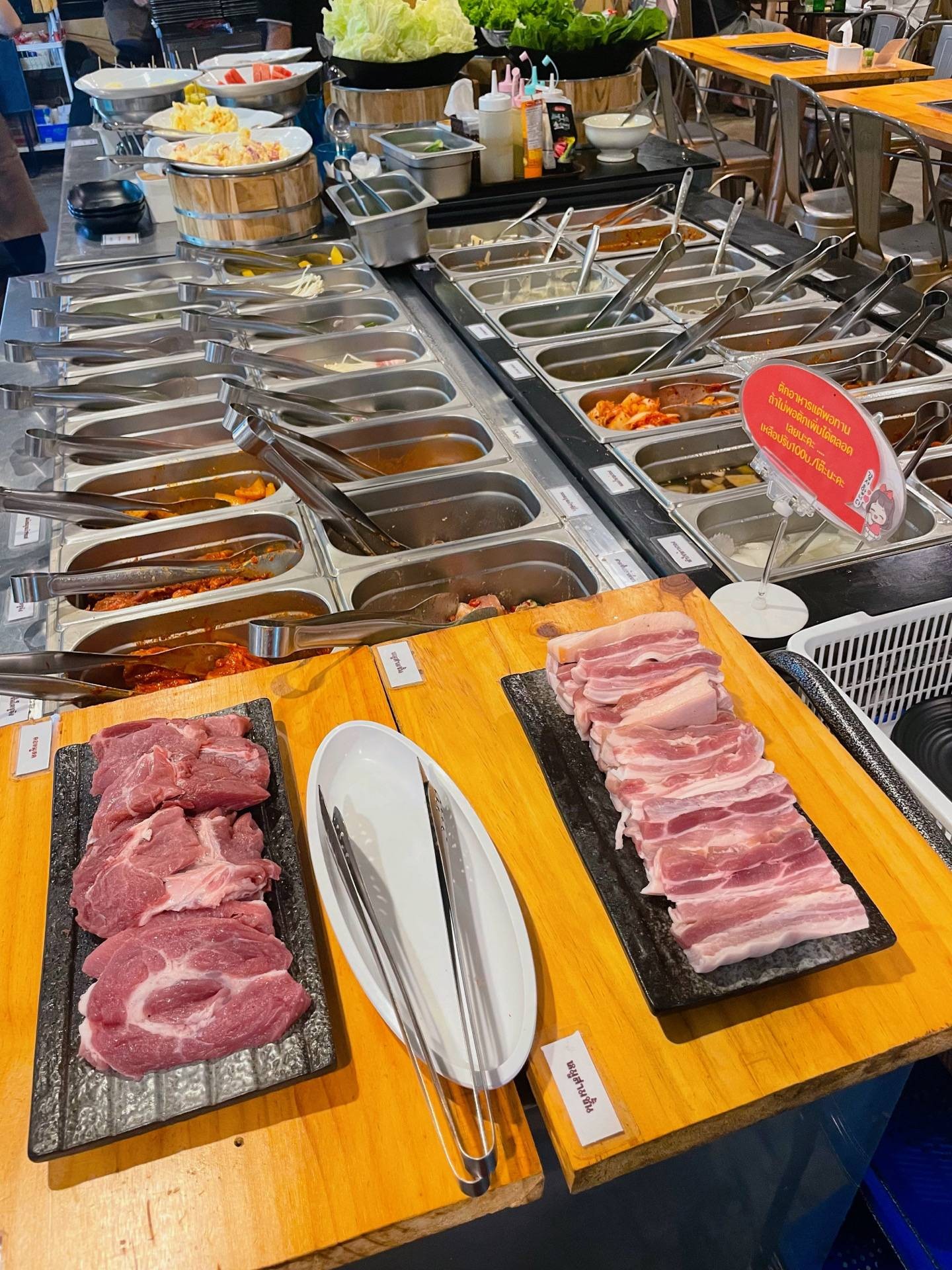 รูป ปิ้งย่างหมูเกาหลี Sam Gyup Sal BBQ สาขาสรงประภา