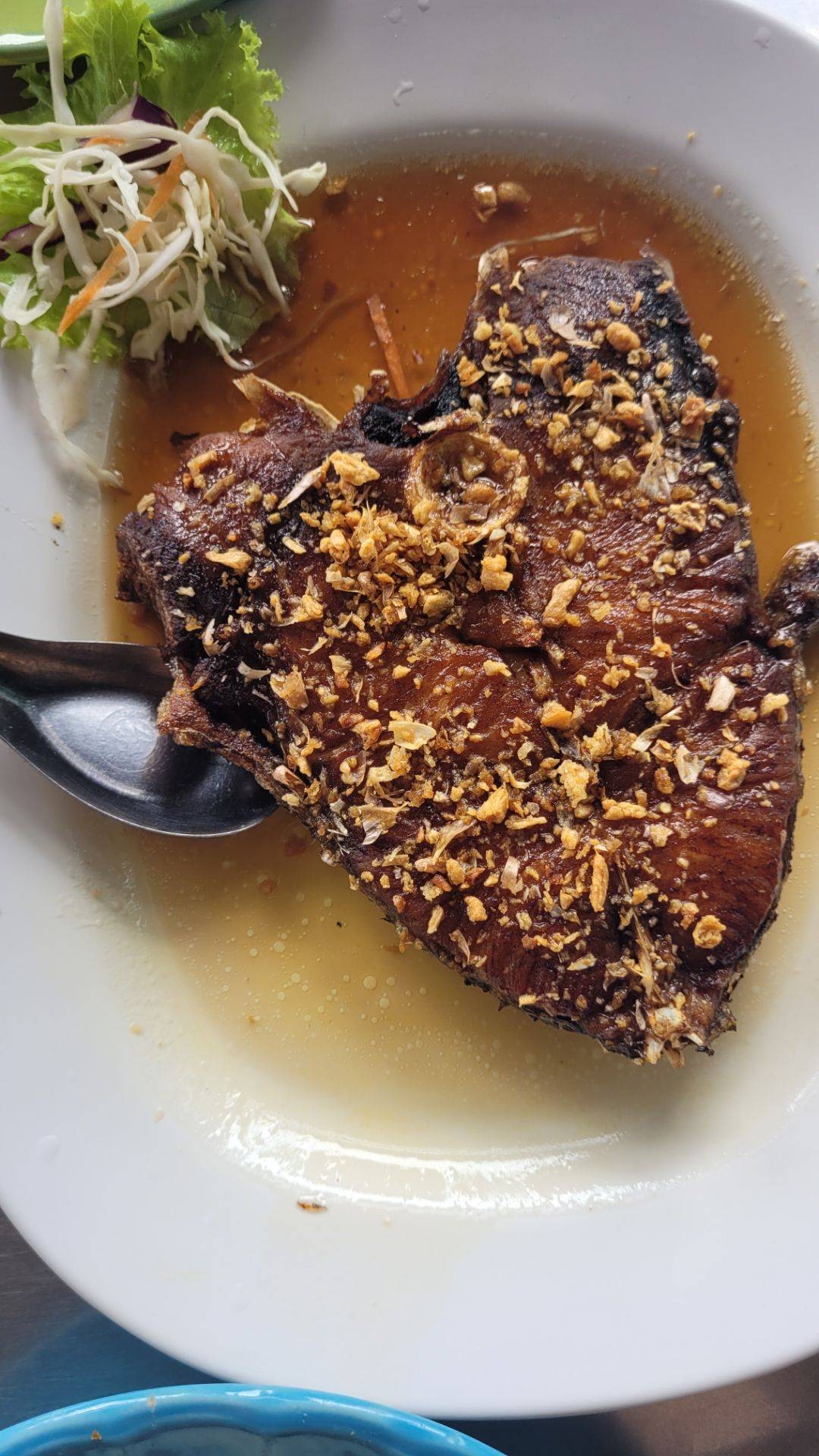 ปลาทอดน้ำปลา • ปลาทง ไม่มีก้าง เนื้อแน้นๆ แน่นๆ ตัวใหญ่มาก อิ่มจุด (240 ...