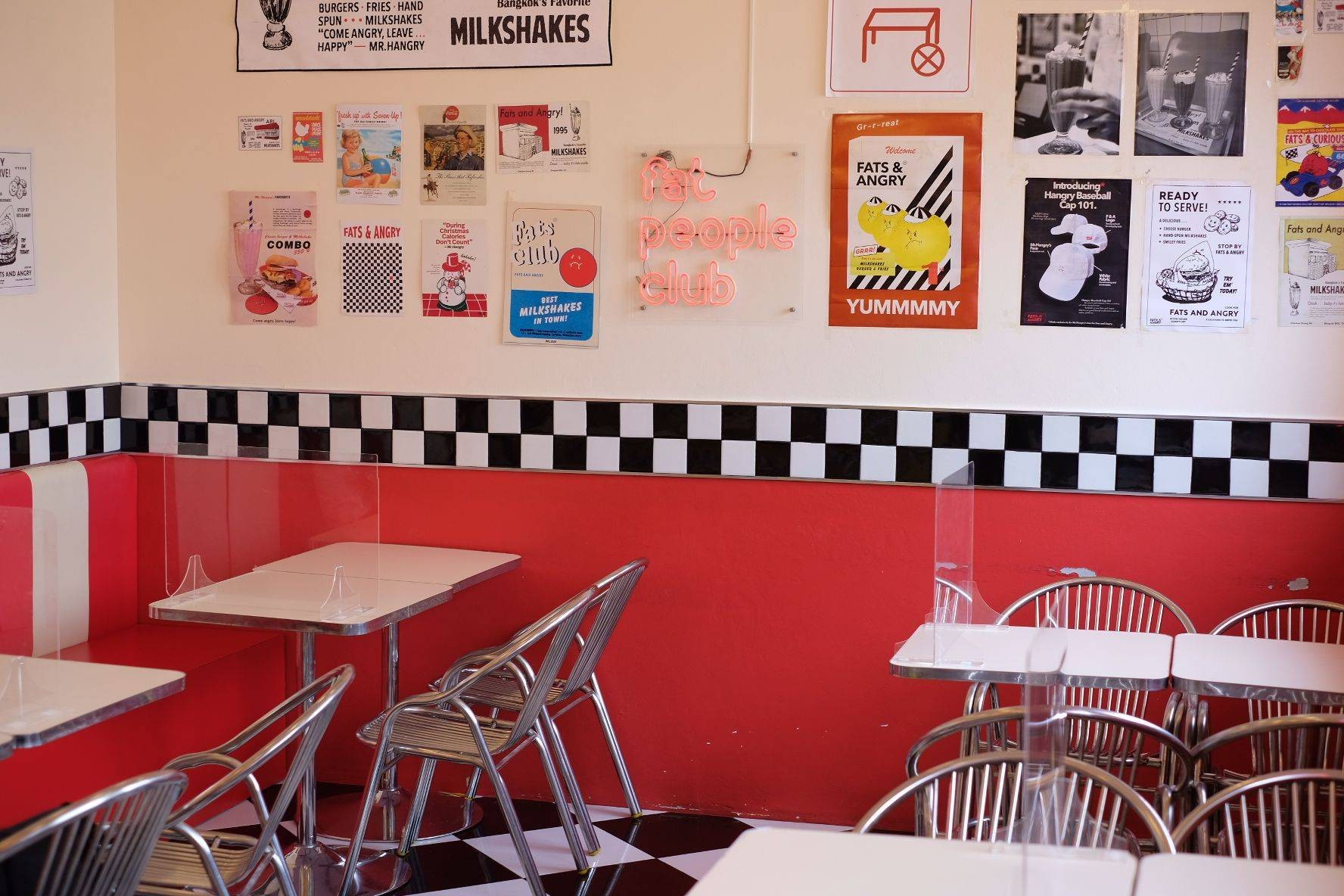 รีวิว Fats and Angry Ari - ร้าน BURGER สไตล์ American Diner's ยุค 50 ...