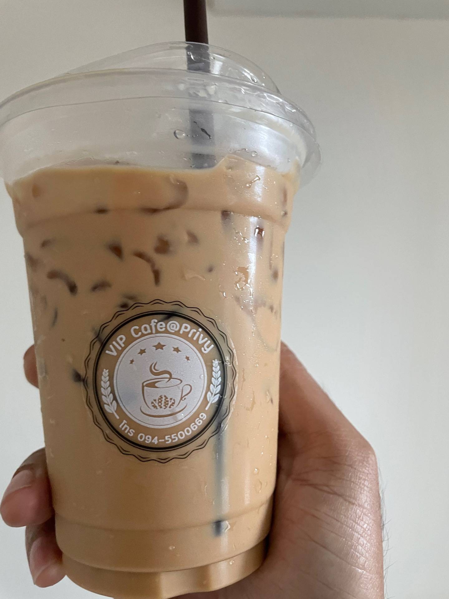 รีวิว VIP coffee@Privy - - Espresso เย็นเต็มแก้วไม่แพง
