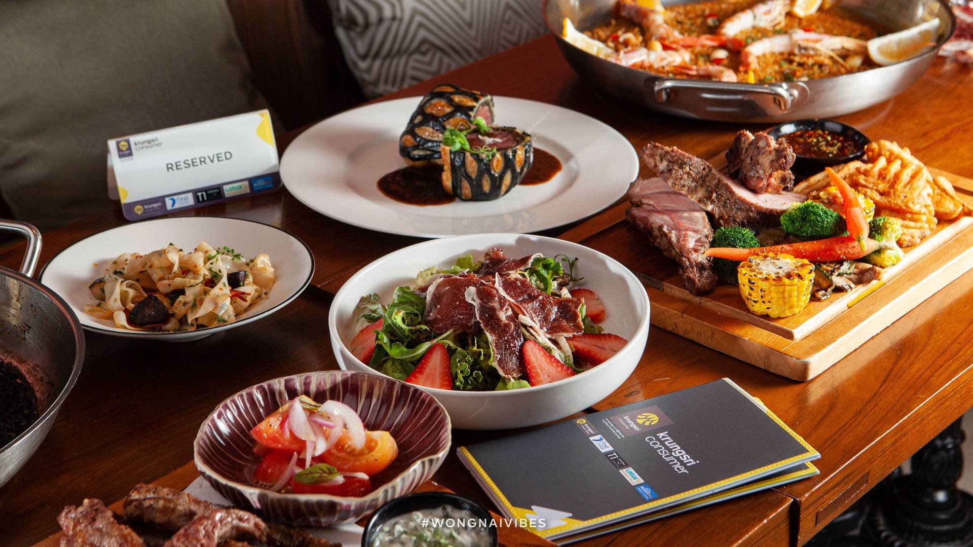 10 Wongnai Users’ Choice Premium Western Food & Cafe in Thai