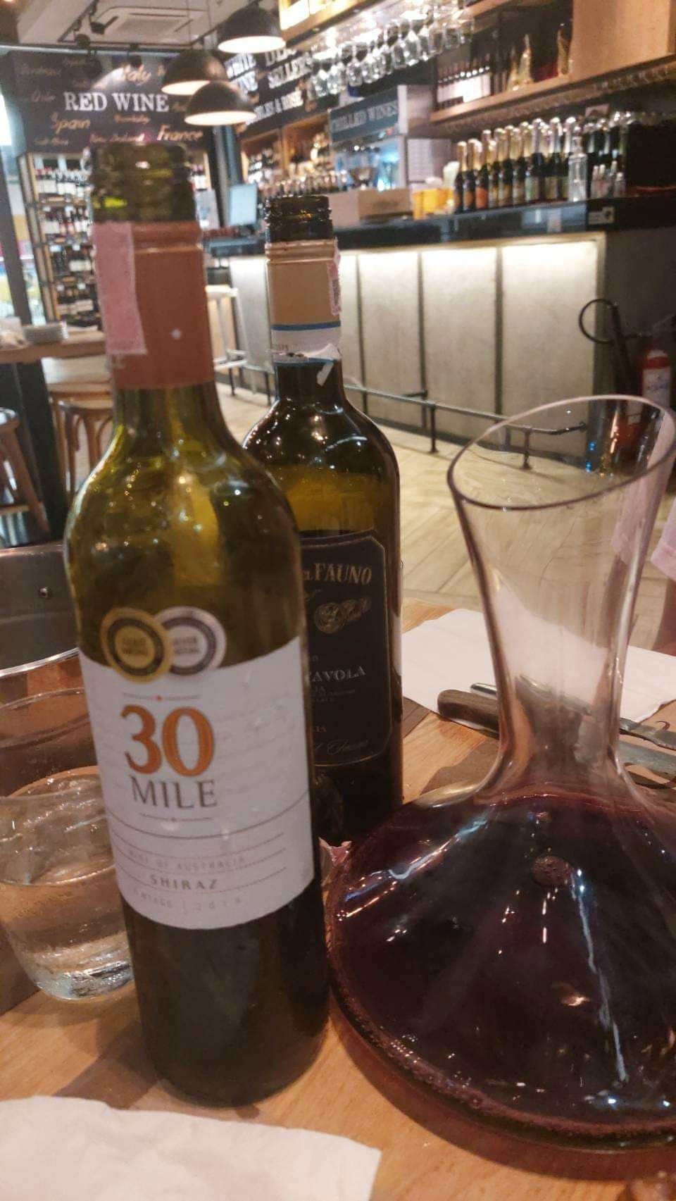 Red Wine ร้าน Wine Connection Whizdom 101