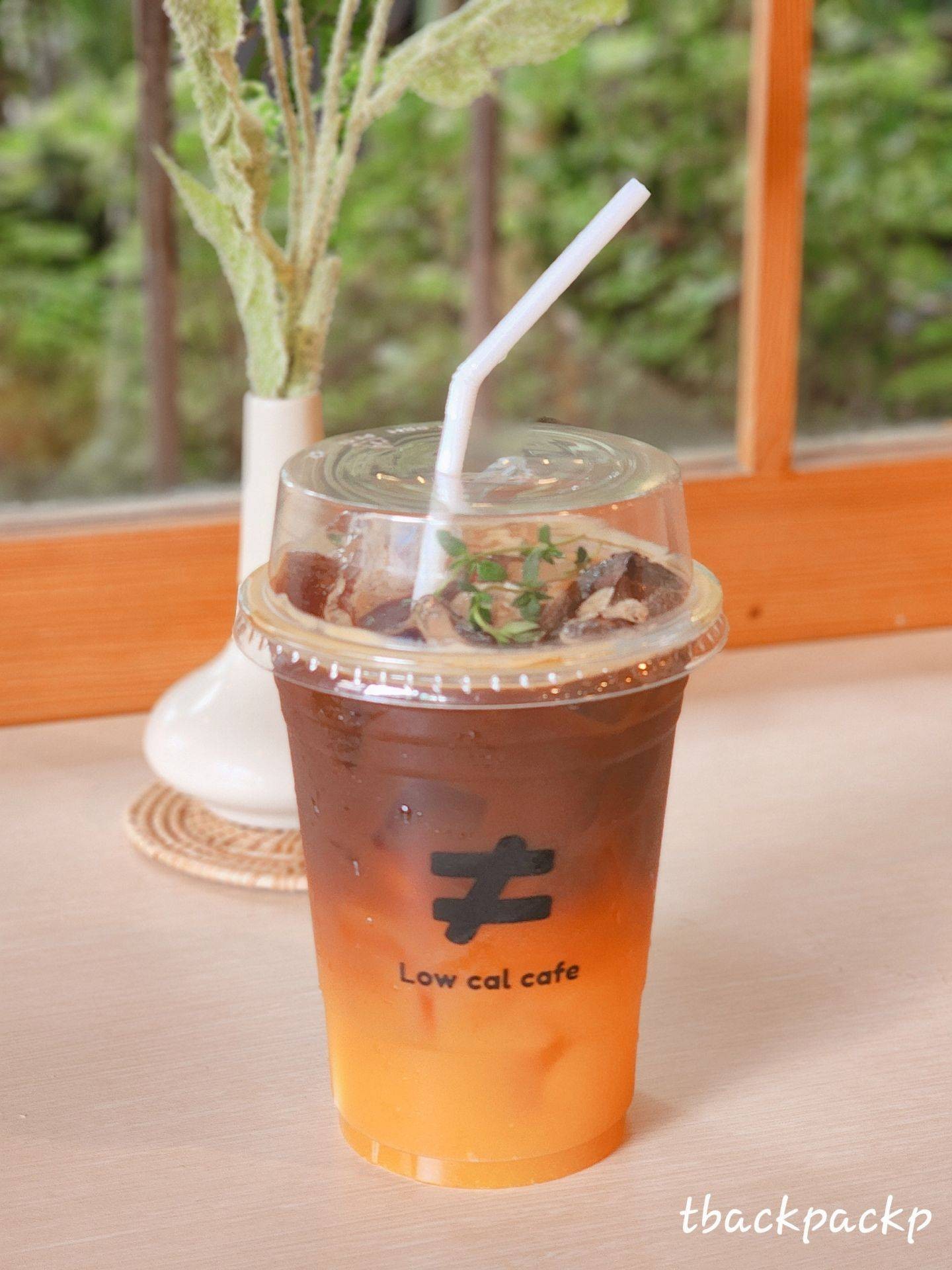 LONG TIME AGO, กาแฟน้ำส้ม ร้าน LOW CAL CAFE โลวแคล คาเฟ่ เชียงราย
