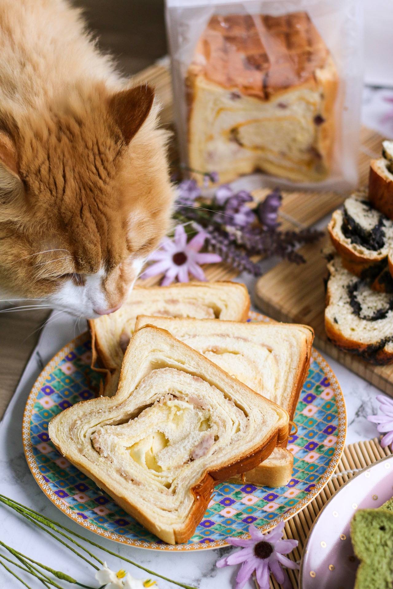 รีวิว Square Handmade Bread - One of the best 🍞 Asian bread loafs you ...