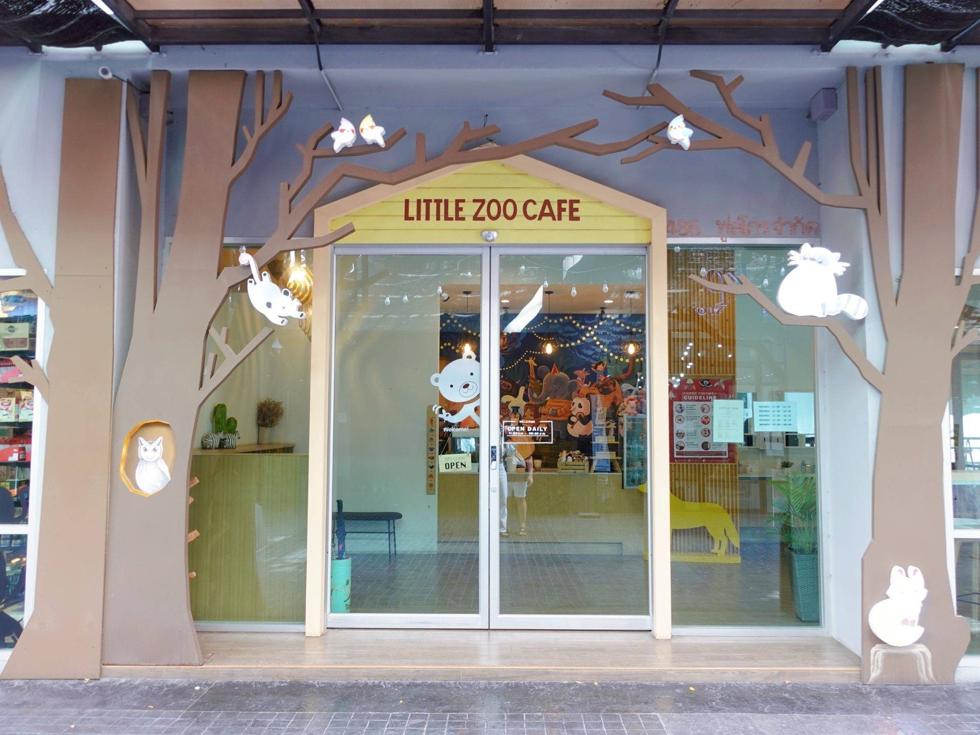 รีวิว Little Zoo Cafe People Park - เป็นคาเฟ่ที่ใช้คำว่า น่าร้ากกก ...