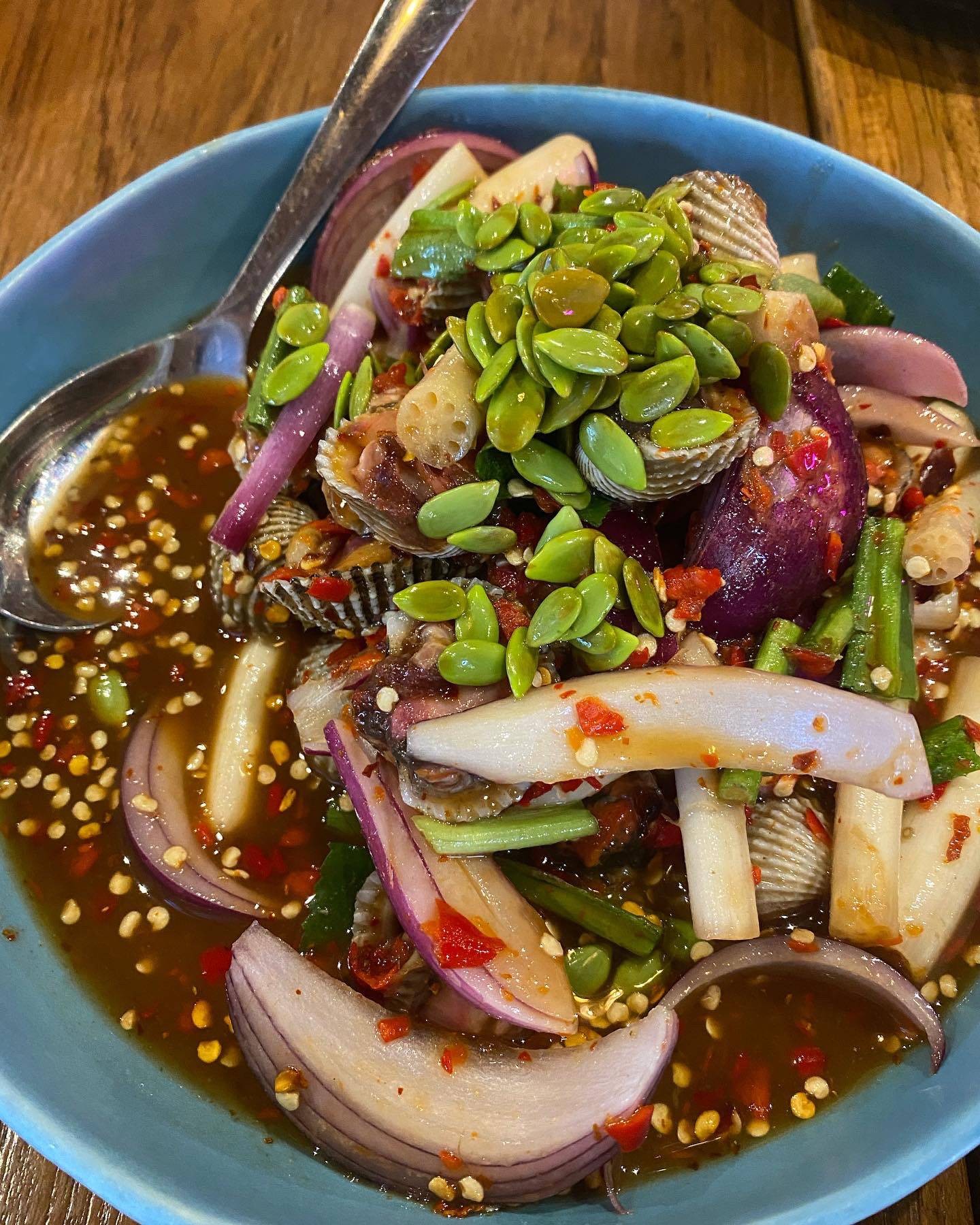 รีวิว Burn busaba เซ็นทรัลเวิลด์ - สายยำต้องลอง😀😀😀