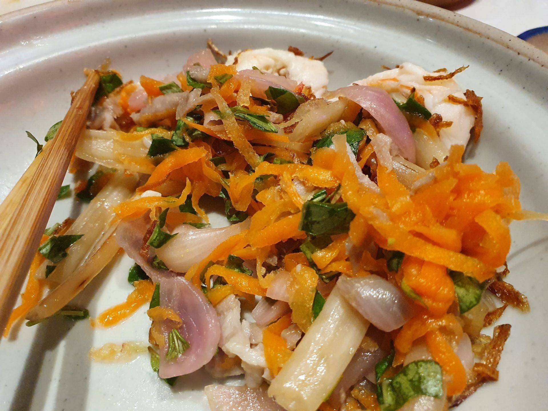 Goi Sen ยำไหลบัวไซ่ง่อน ร้าน Maison Saigon Velaa (Velaa Sindhorn Village)