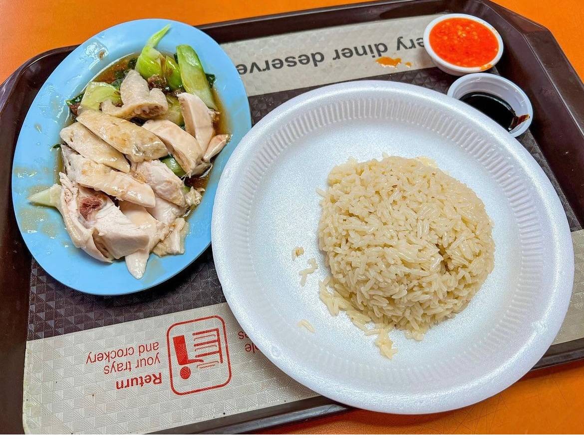 รีวิว Ah Tai Hainanese Chicken Rice maxwell food center - ข้าวมันไก่ Ah Tai