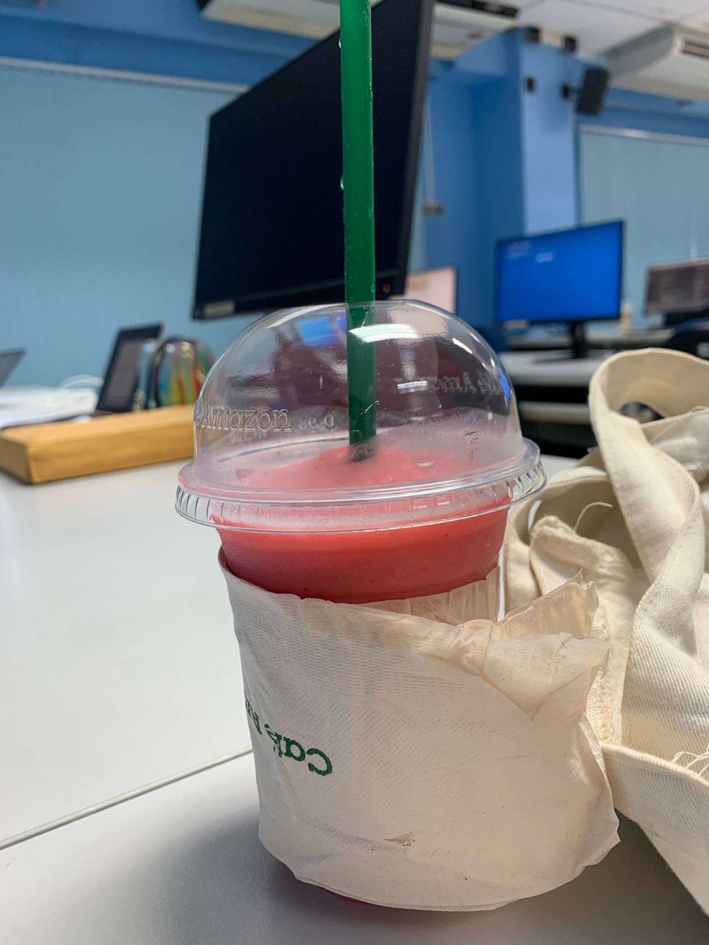 รีวิว Café Amazon - CC4204 สน.เพื่อสวัสดิการมหาวิทยาลัยธรรมศาสตร์ - รสชาติเครื่องดื่มโอเคเลย ...